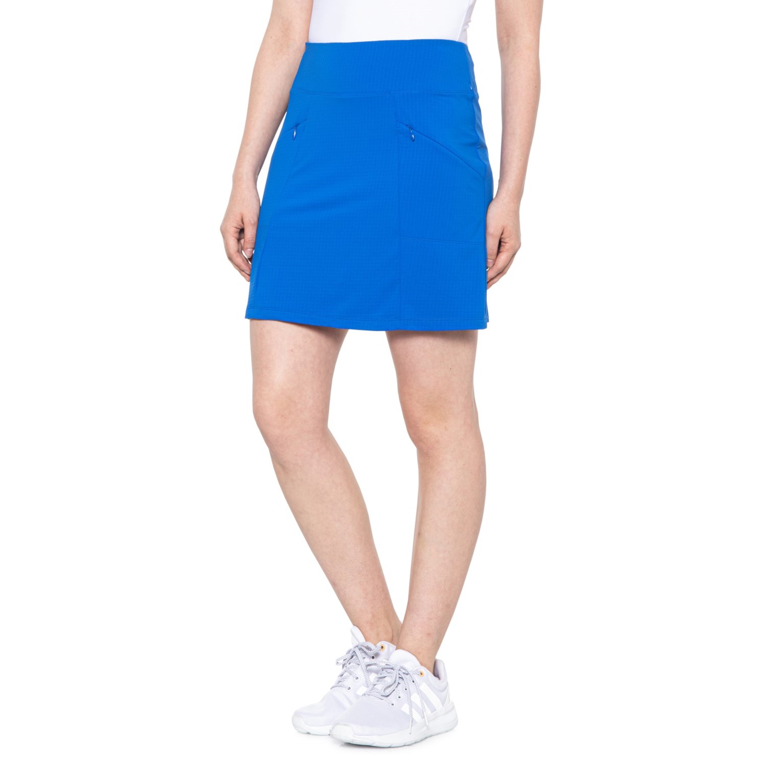 IBKUL Solid Straight Skort - UPF 50+ - Save 50%