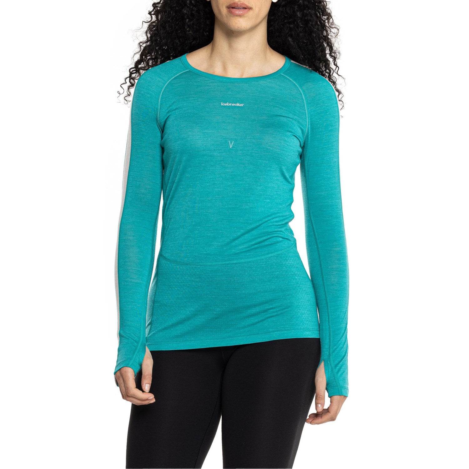 Icebreaker 125 Zoneknit Base Layer Top - Merino Wool, Long Sleeve ...