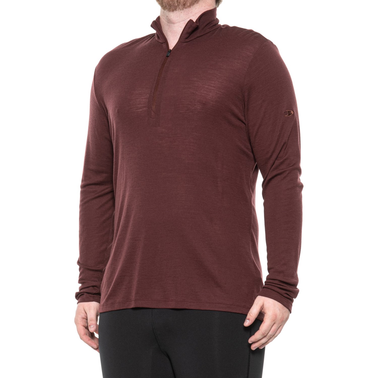 Icebreaker 175 Everyday Base Layer Top - Merino Wool, Zip Neck, Long ...