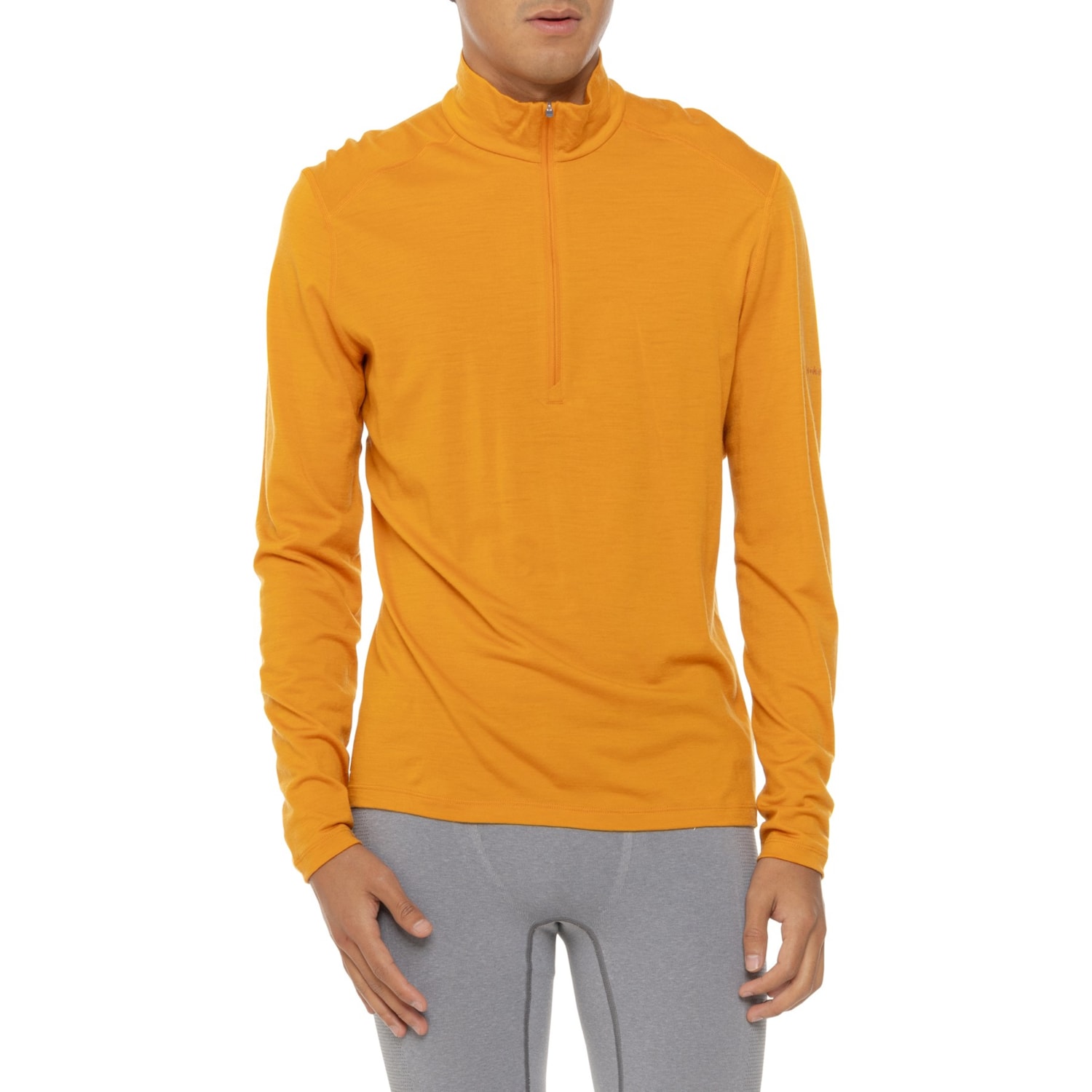 Icebreaker BodyFit 200 Oasis Crewe Base Layer Top - Merino Wool, Zip ...