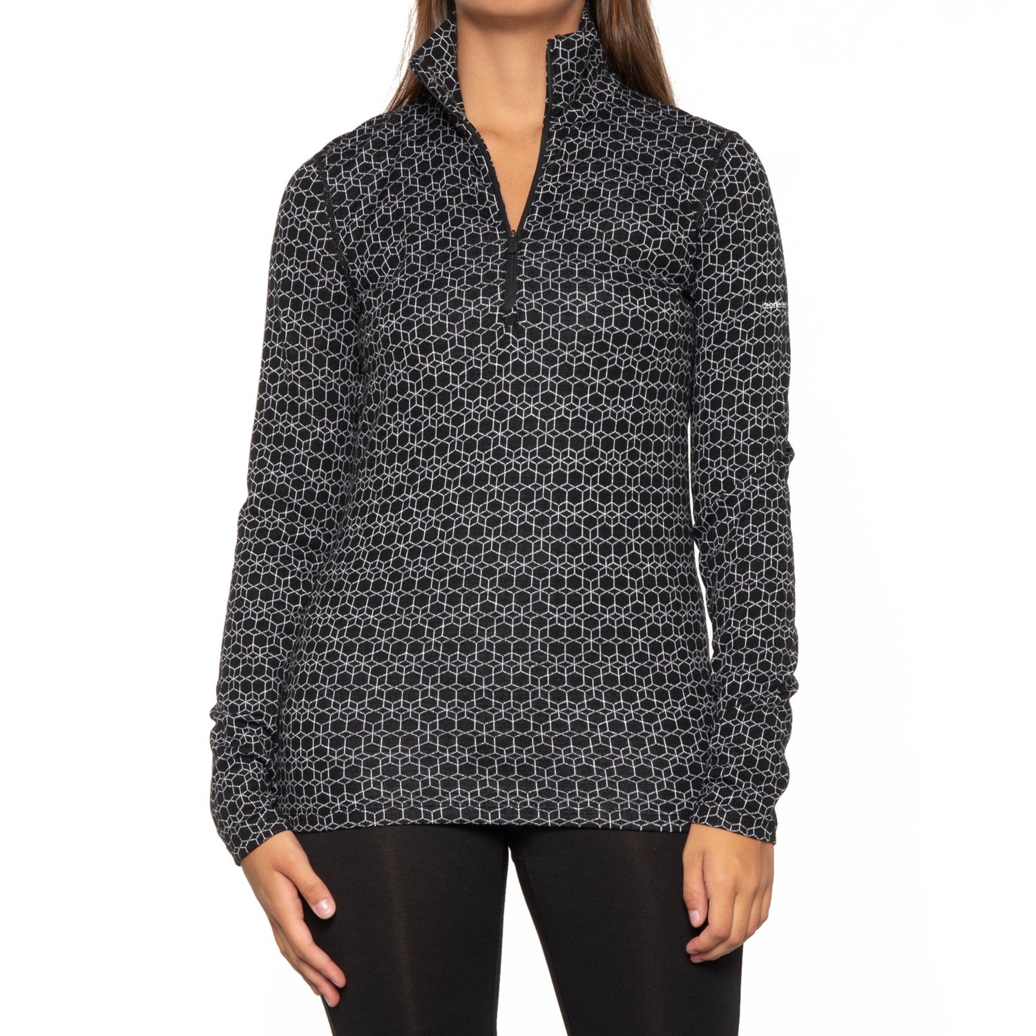 Icebreaker Merino 250 Vertex Alpine Geo Thermal Shirt - Merino Wool ...