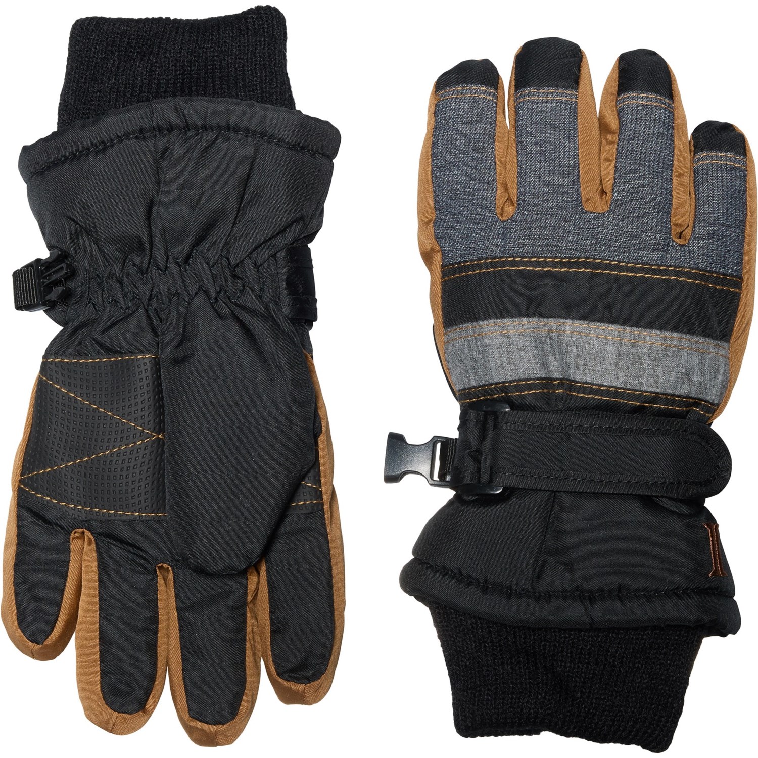 Igloos Color-Block Ski Gloves (For Kids) - Save 44%