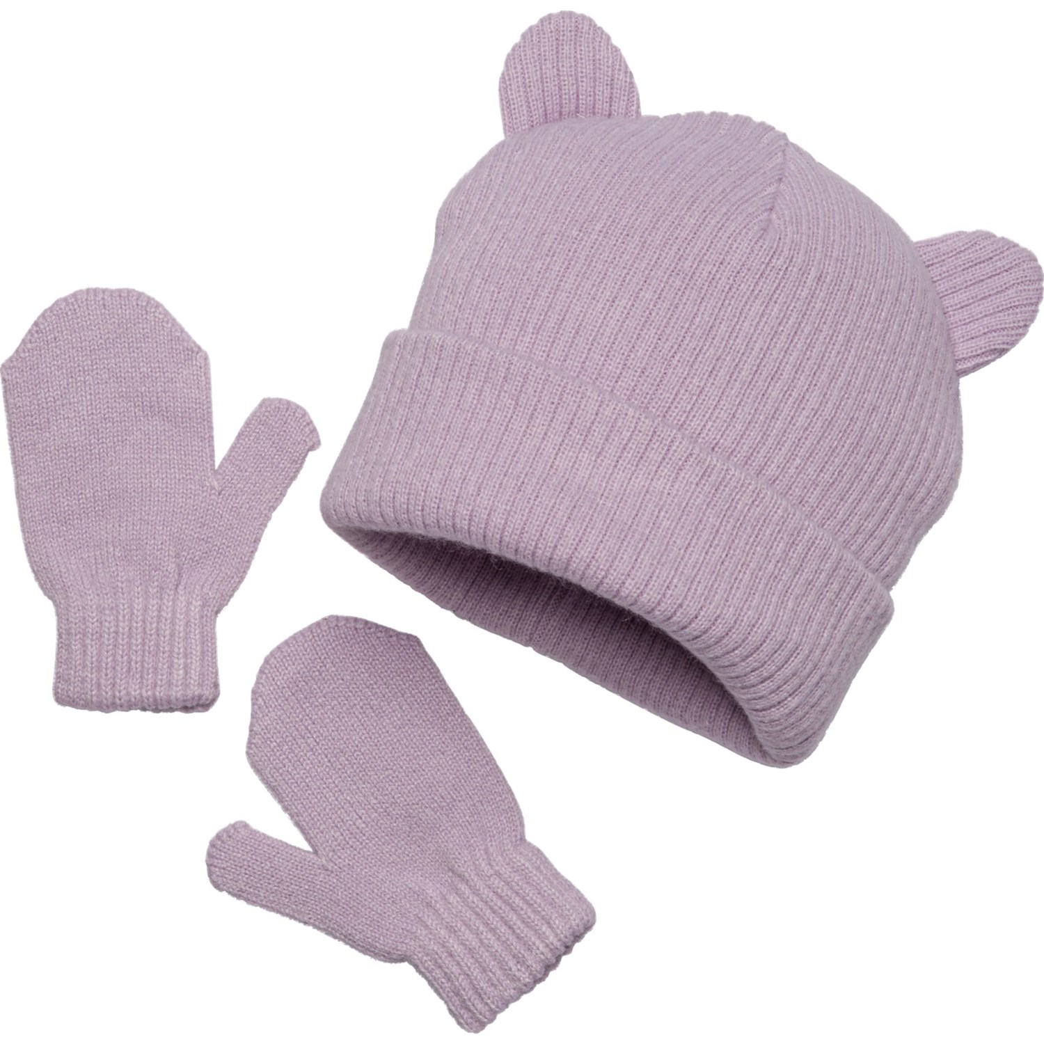 Igloos Mogora Cat Hat and Mitten Set (For Girls) - Save 44%