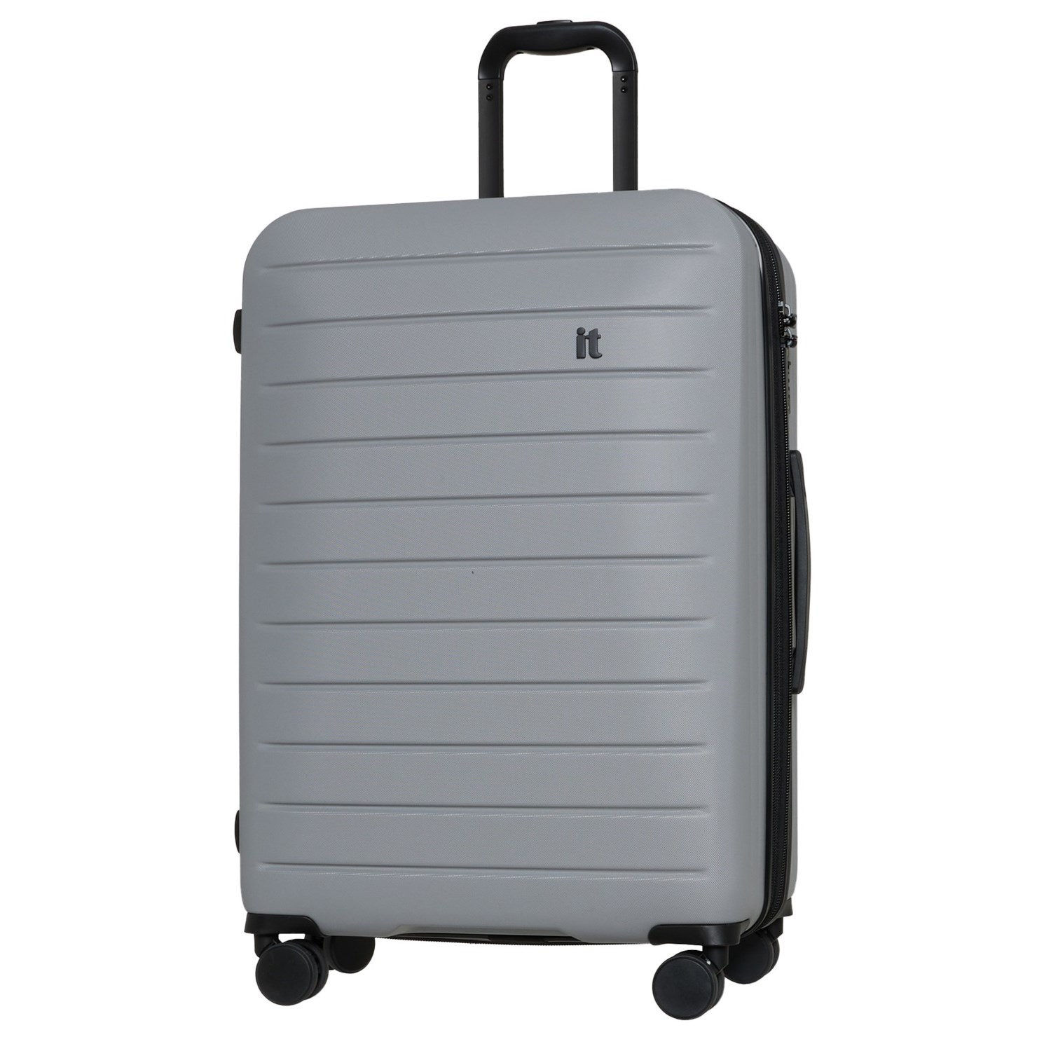 IT Luggage 27” Legion Spinner Suitcase - Hardside, Expandable, Silver ...