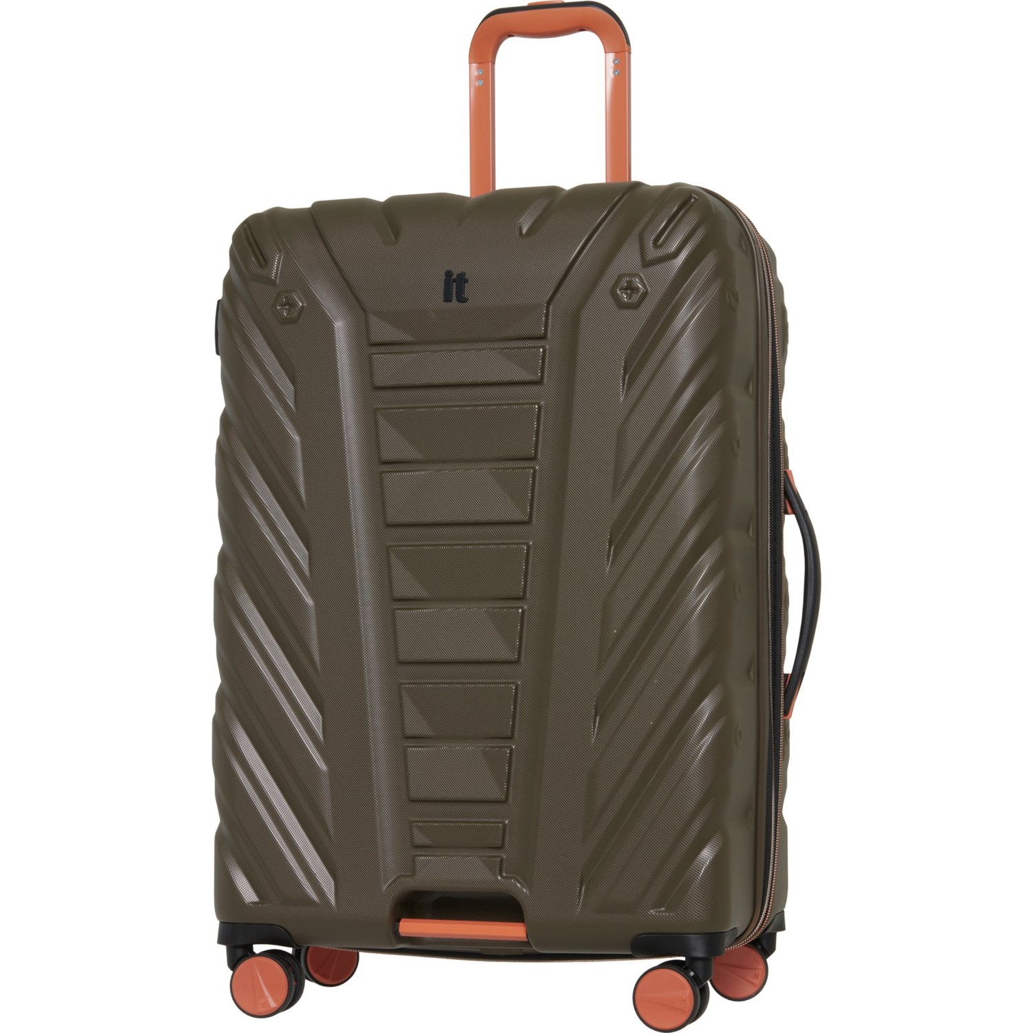 IT Luggage 28.1” Escalate Spinner Suitcase - Hardside, Expandable, Dark ...