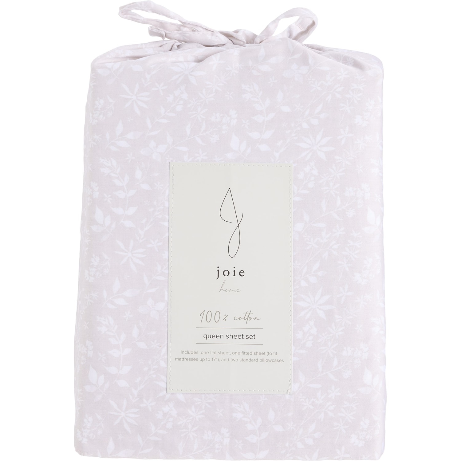 J Joie Queen Maria Floral Sheet Set - Natural - Save 50%