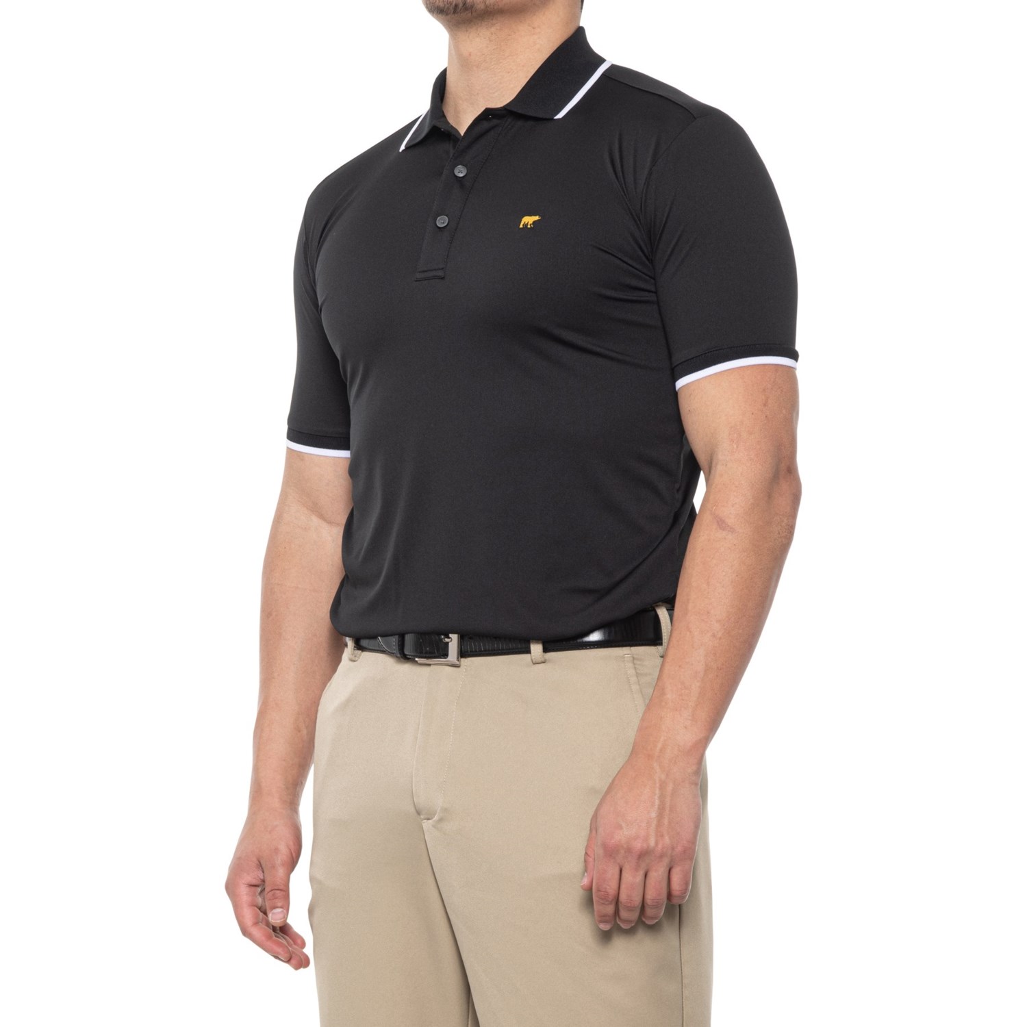 Jack Nicklaus Ribbed Polo Shirt (For Men) - Save 32%