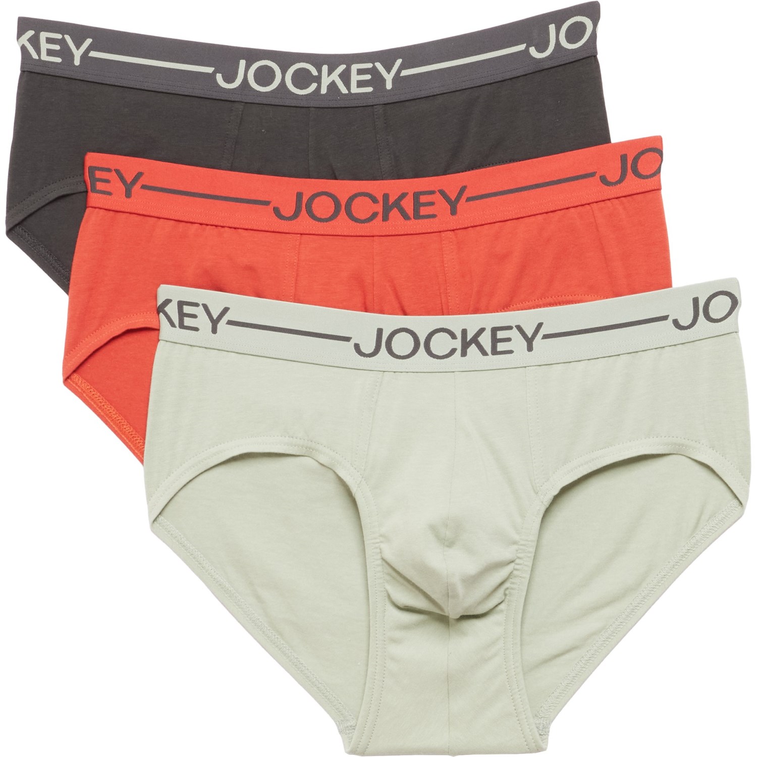 Jockey Low-Rise Briefs - Organic Cotton, 3-Pack - Save 60%