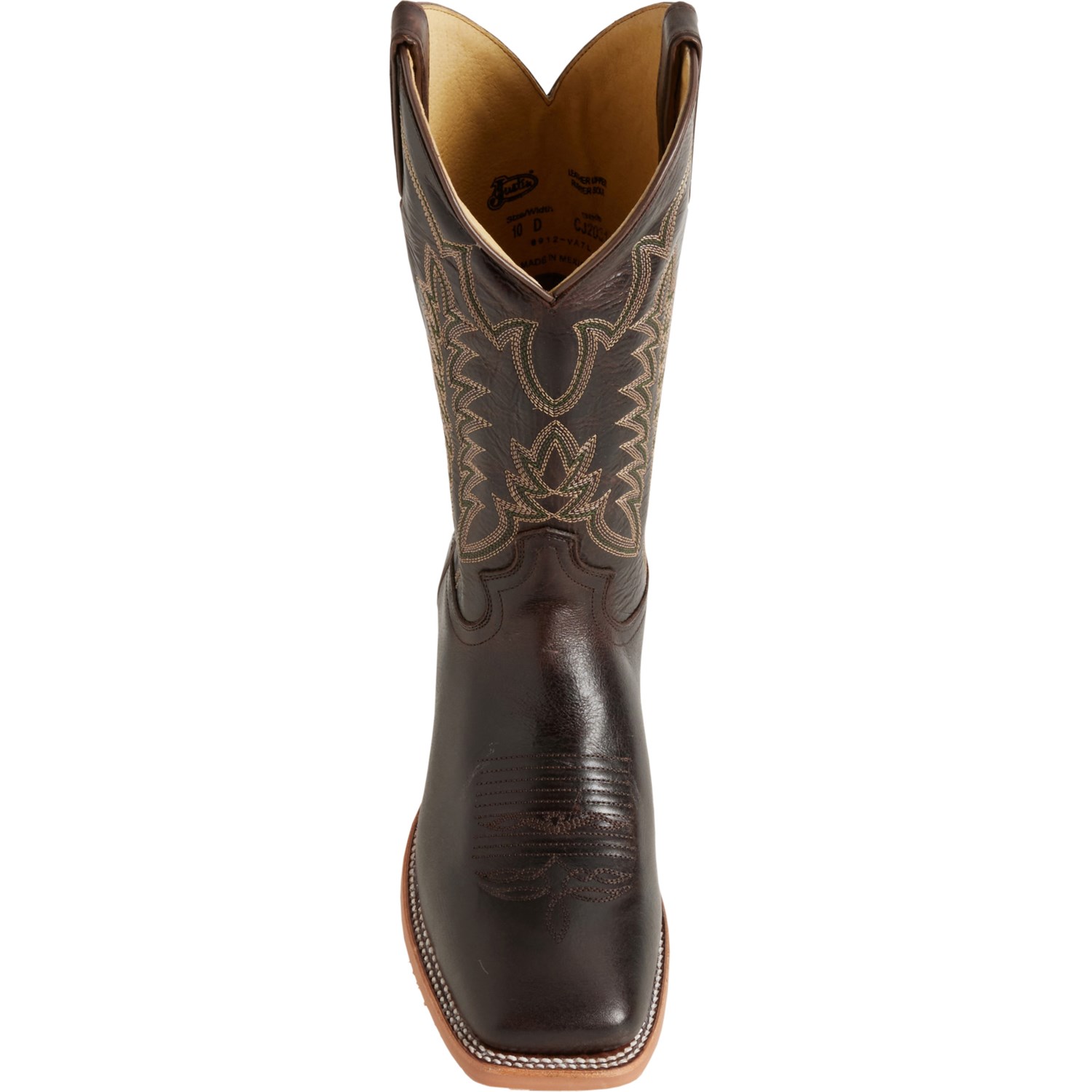 Justin Lyle 12” Western Boots (For Men) - Save 44%