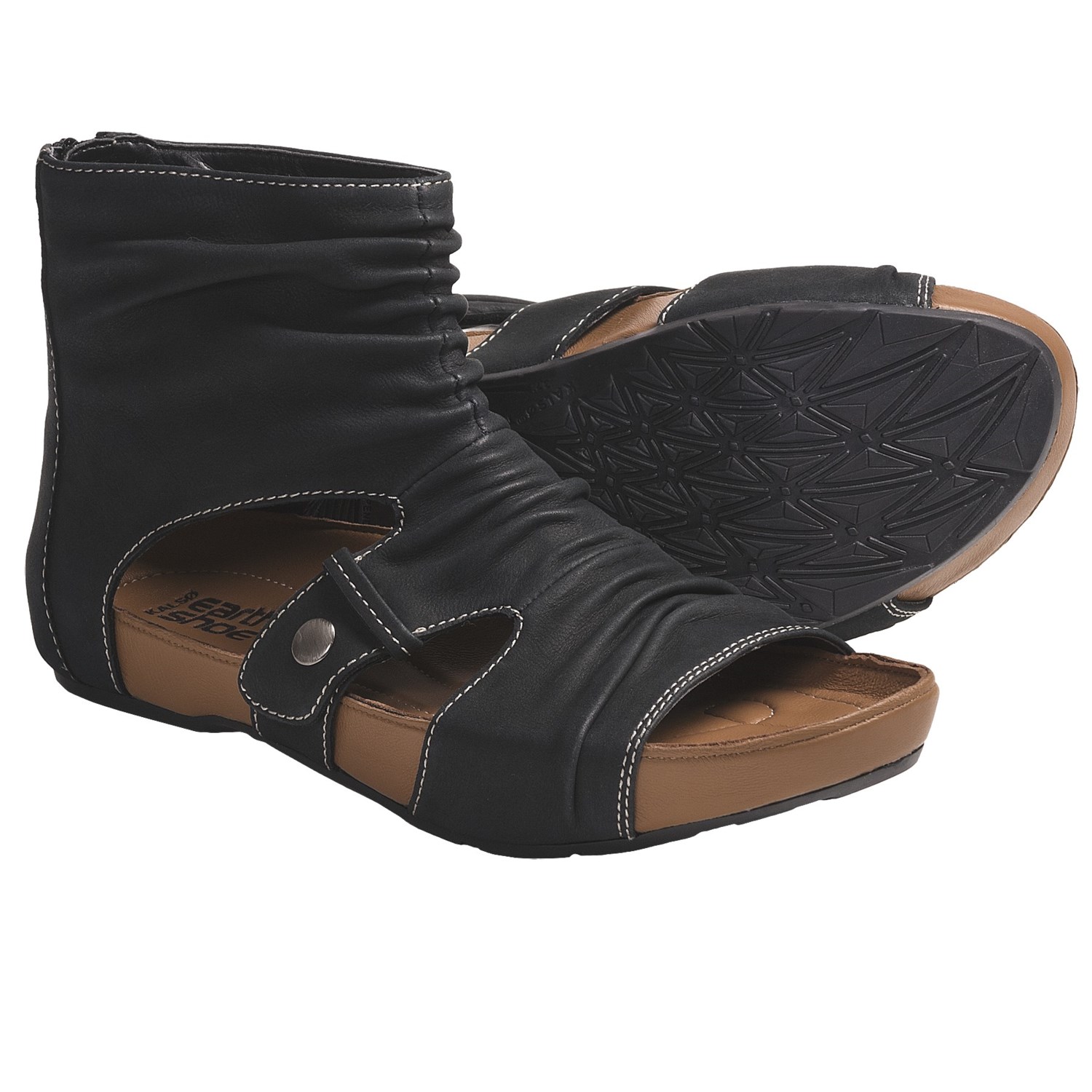 Kalso Earth Eminent Open-Toe Boot Sandals - Nubuck (For Women) - Save 37%