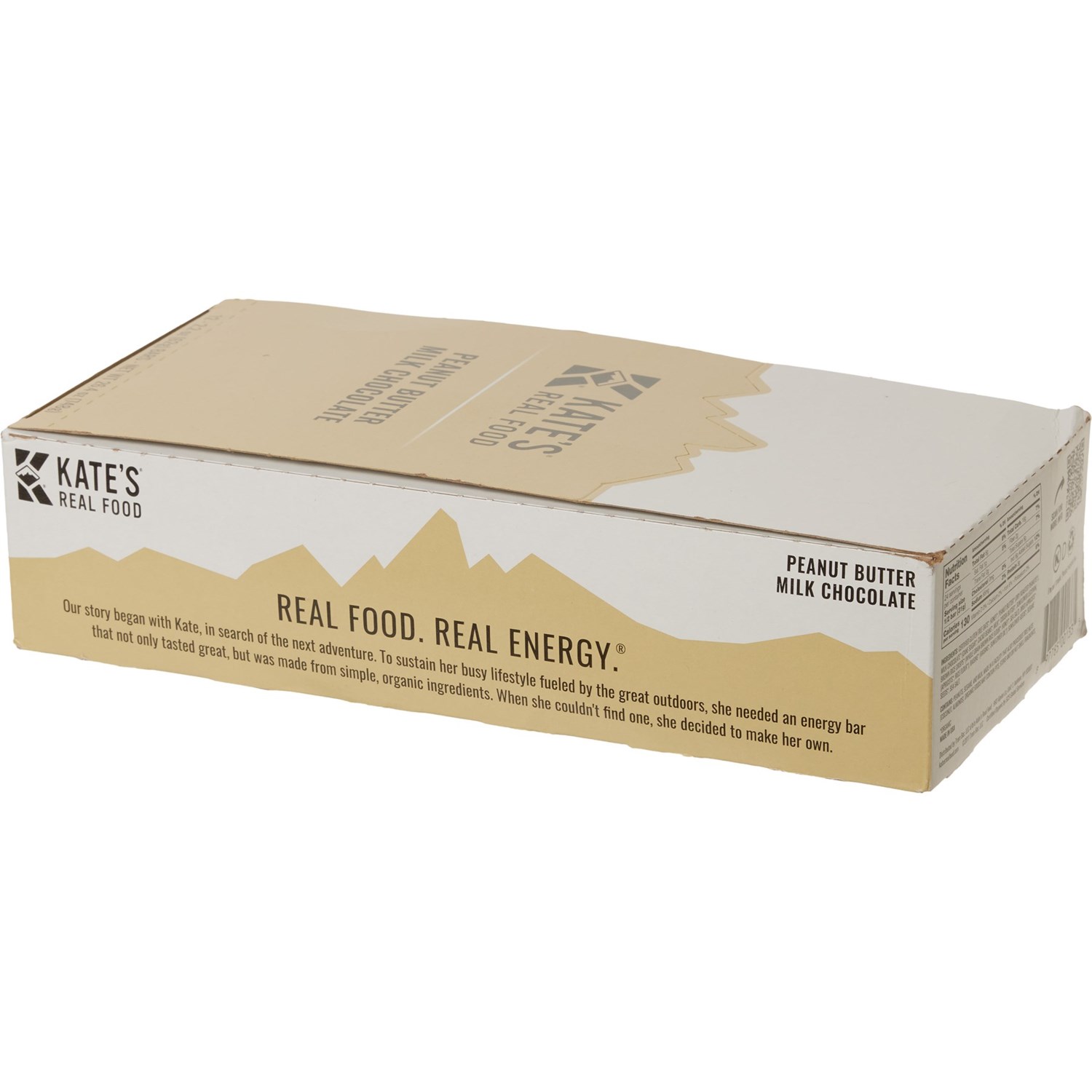 Kate's Real Food Peanut Butter Milk Chocolate Bars - 12-Count - Save 22%