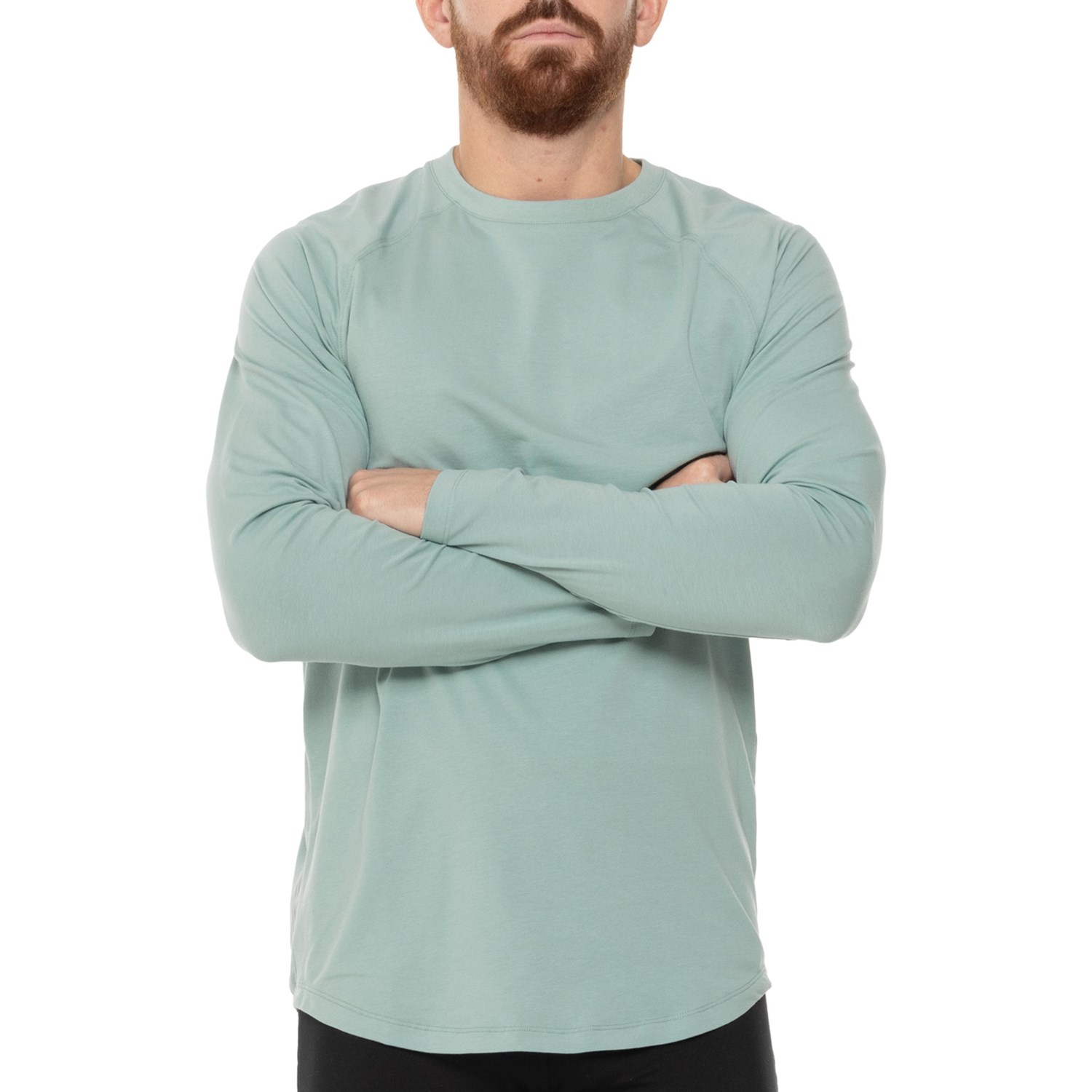 Kenneth Cole Active Tech Jersey T-Shirt - UPF 50+, Long Sleeve - Save 50%