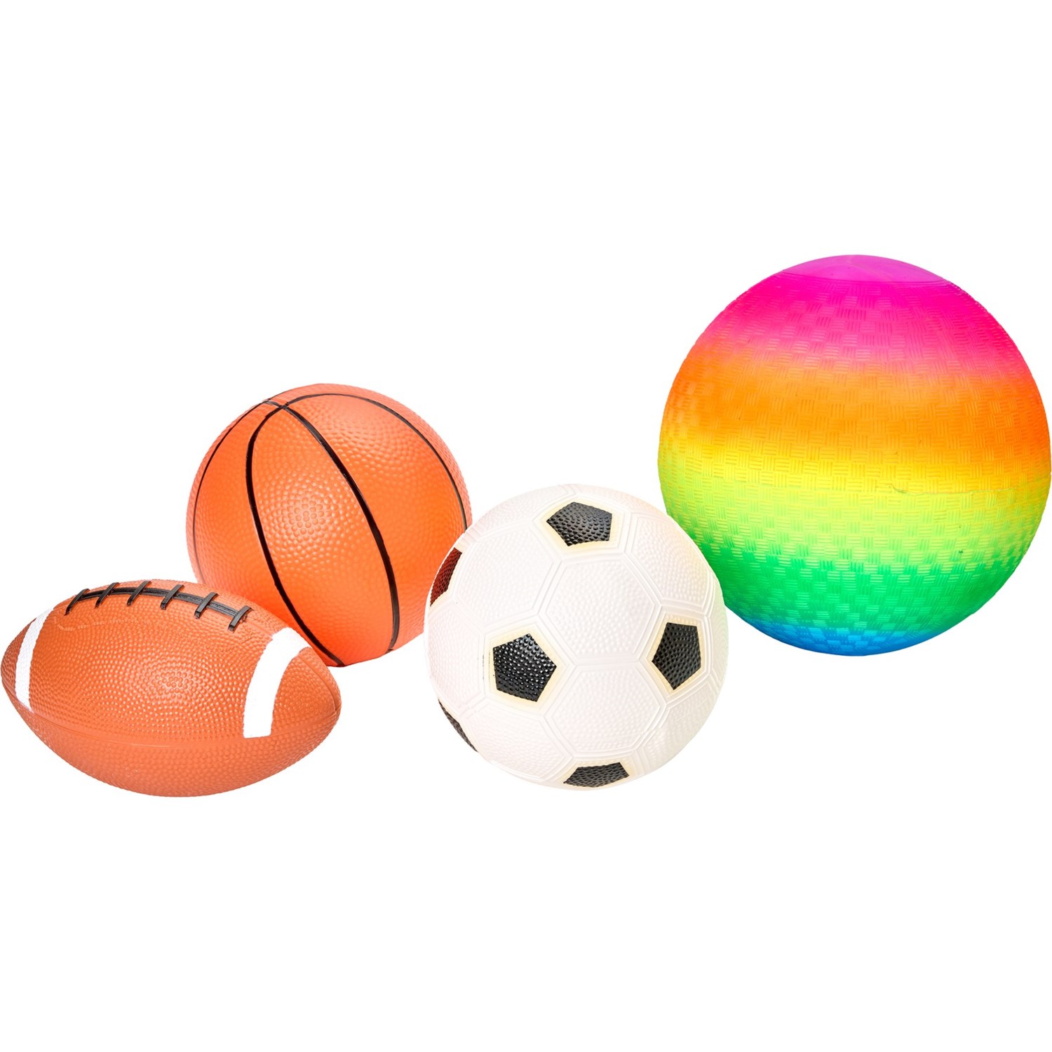 KINREX Sports Ball Set with Deluxe Pump - 5-Piece - Save 23%