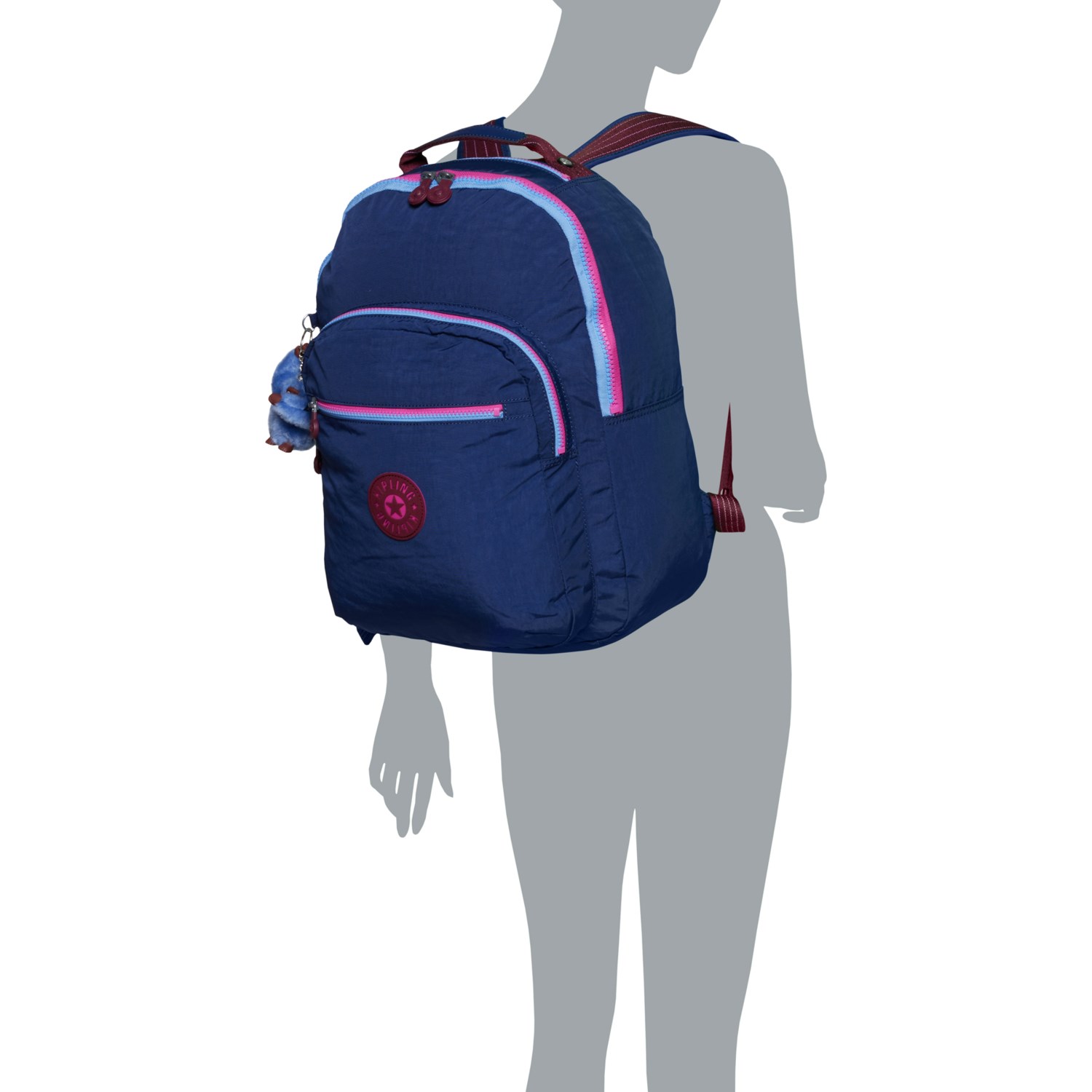 Kipling Seoul Backpack - Mod Navy - Save 64%