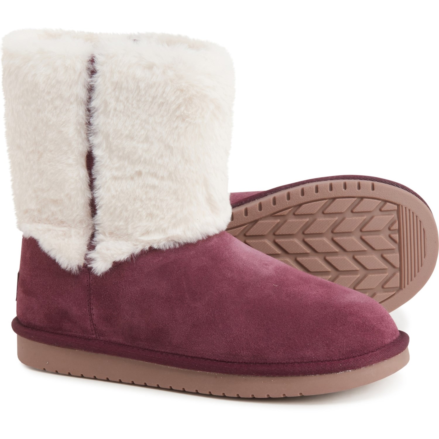 Koolaburra Girls Aubrei Short Boots - Suede - Save 50%