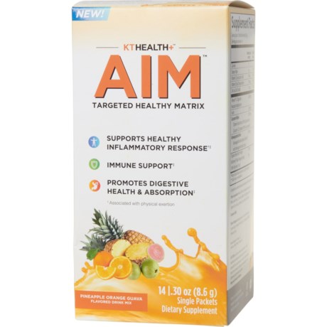 KT Health Aim Supplement Drink Mix - Pineapple-Orange-Guava, 14-Count ...