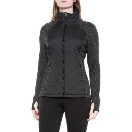 Kyodan Hybrid Herringbone Jacket with Mitten Cuffs - Insulated - Save 41%