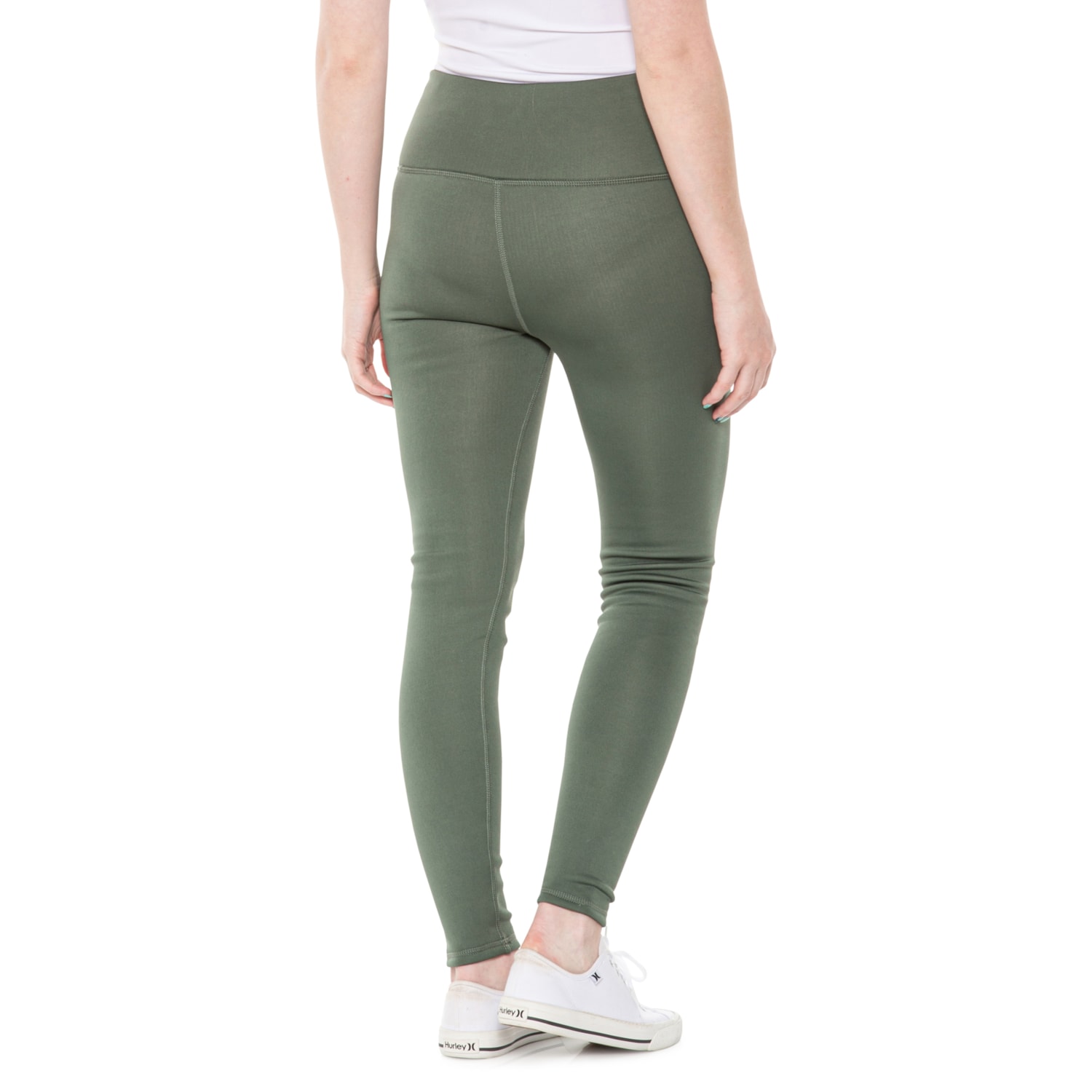 Kyodan Outdoor High-Waisted Bonded Jersey Sherpa-Lined Leggings - Save 44%