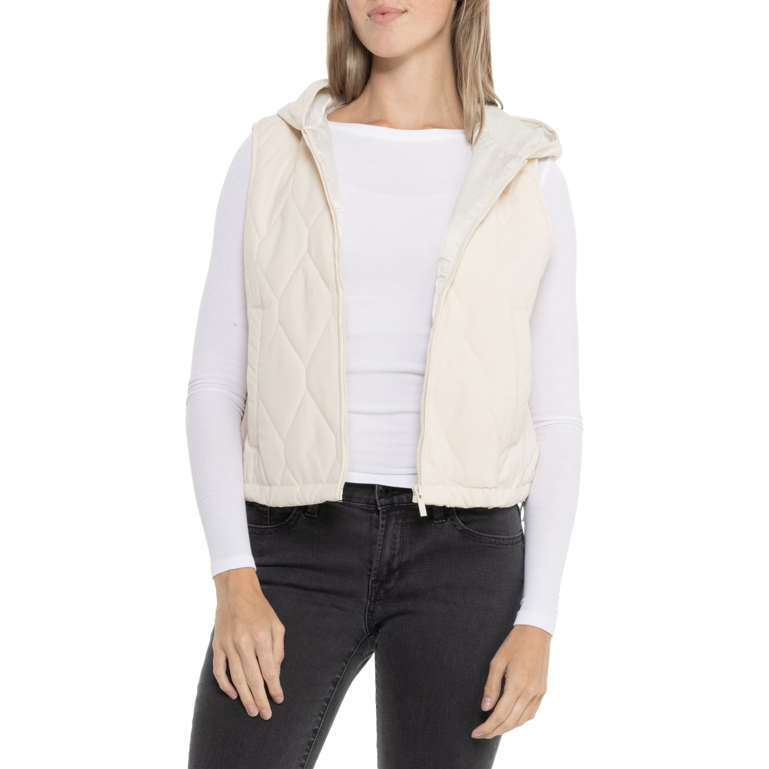 Kyodan Outdoor Hooded Quilted Vest - Save 37%