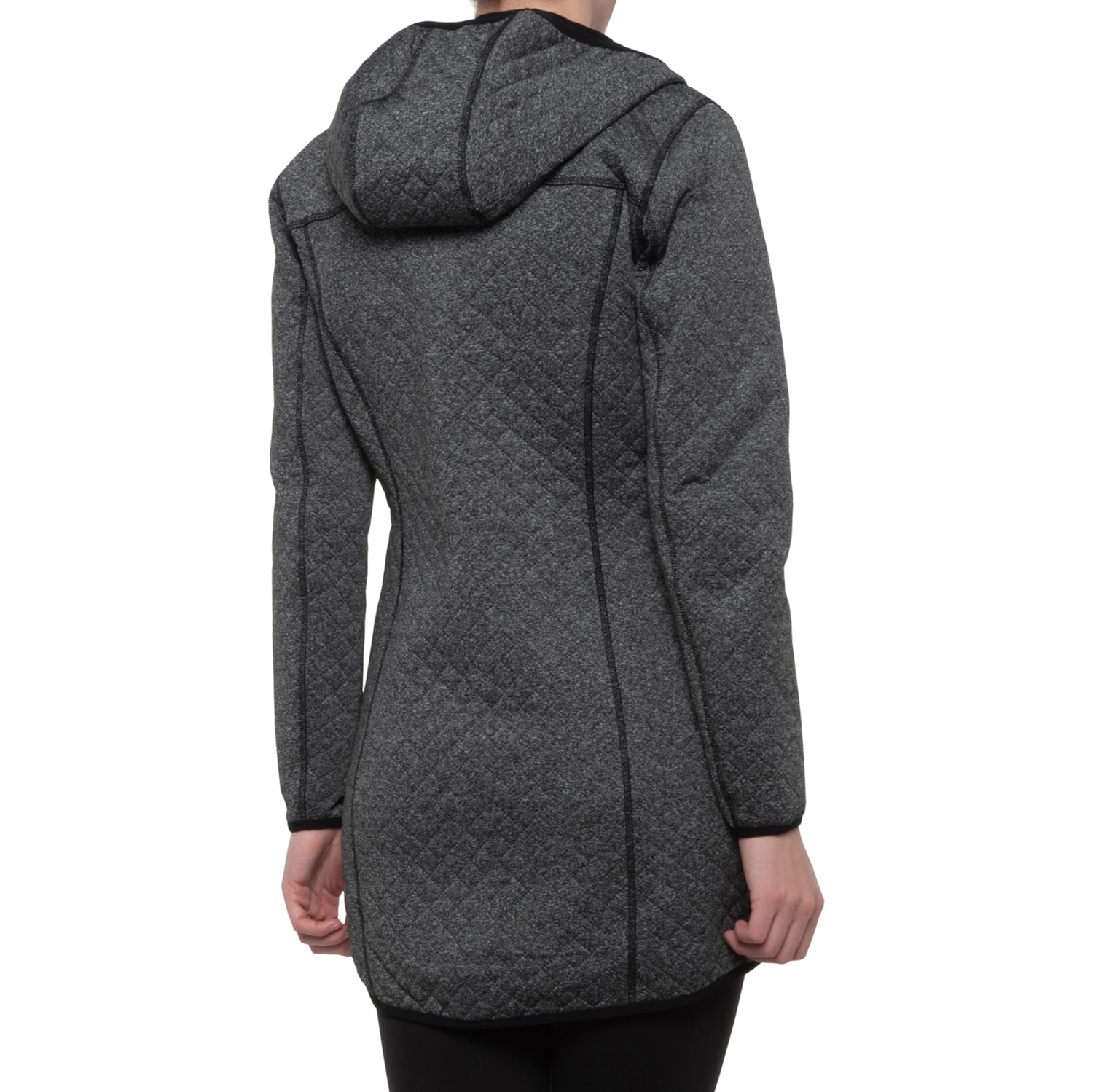 Kyodan Outdoor Long Quilted Hooded Coat (For Women) - Save 70%