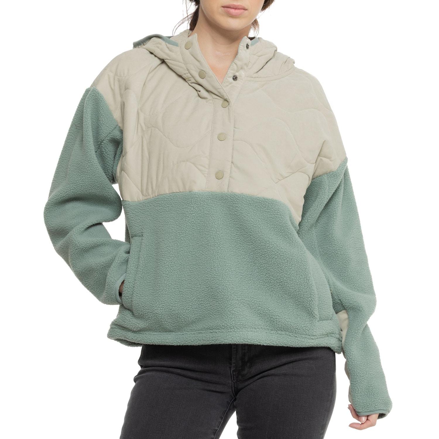 Kyodan Outdoor Sherpa Fleece Hooded Jacket - Save 37%