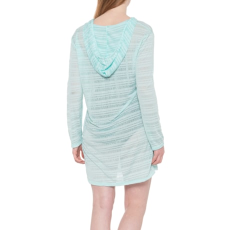 KYODAN SWIM Hooded Cover-Up Dress - UPF 50, Long Sleeve - Save 78%