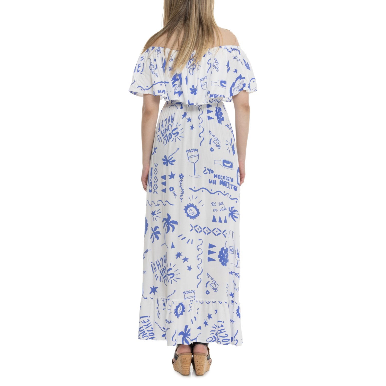 Label of Love Flounce Maxi Dress - Short Sleeve - Save 28%