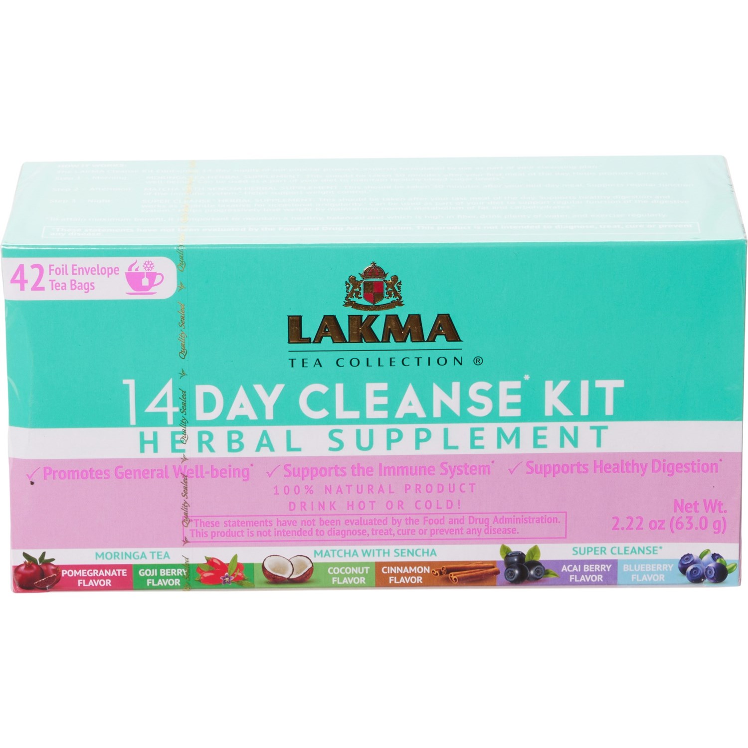 LAKMA 14-Day Cleanse Kit - 42-Count - Save 33%