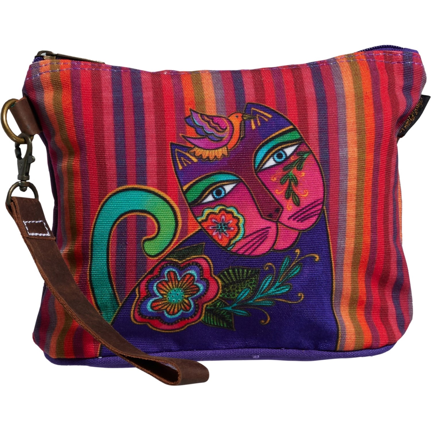 Laurel Burch Elena Cat Wristlet - Save 40%