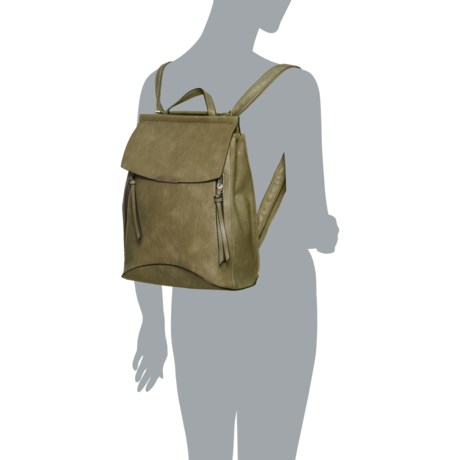 Le Miel Convertible Flap Backpack (For Women) - Save 45%