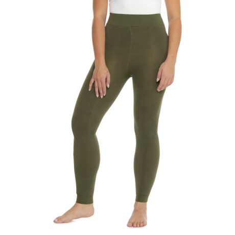 Lemon Velvet Plush Lined Leggings Save 58