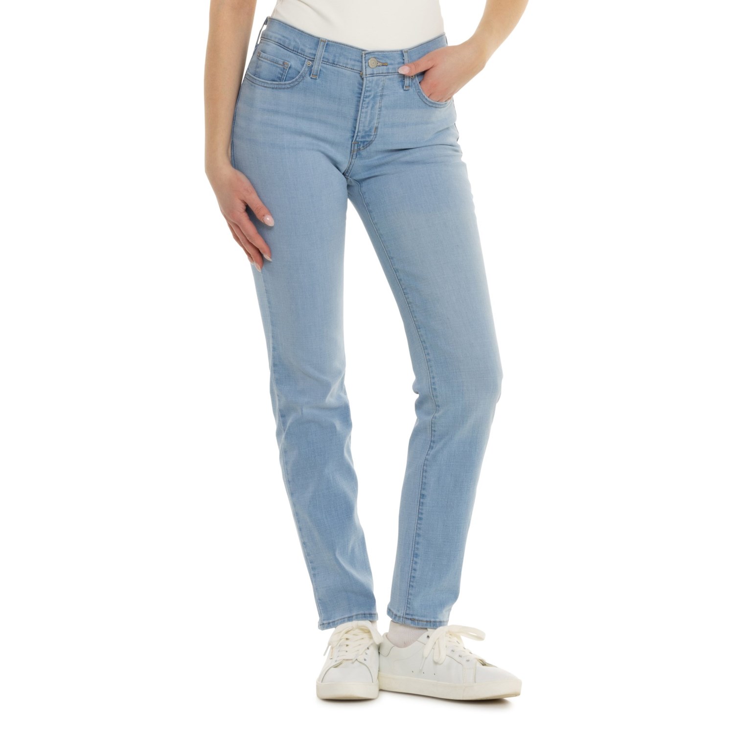 Levi's 314 Shaping Straight Jeans - Mid Rise - Save 50%
