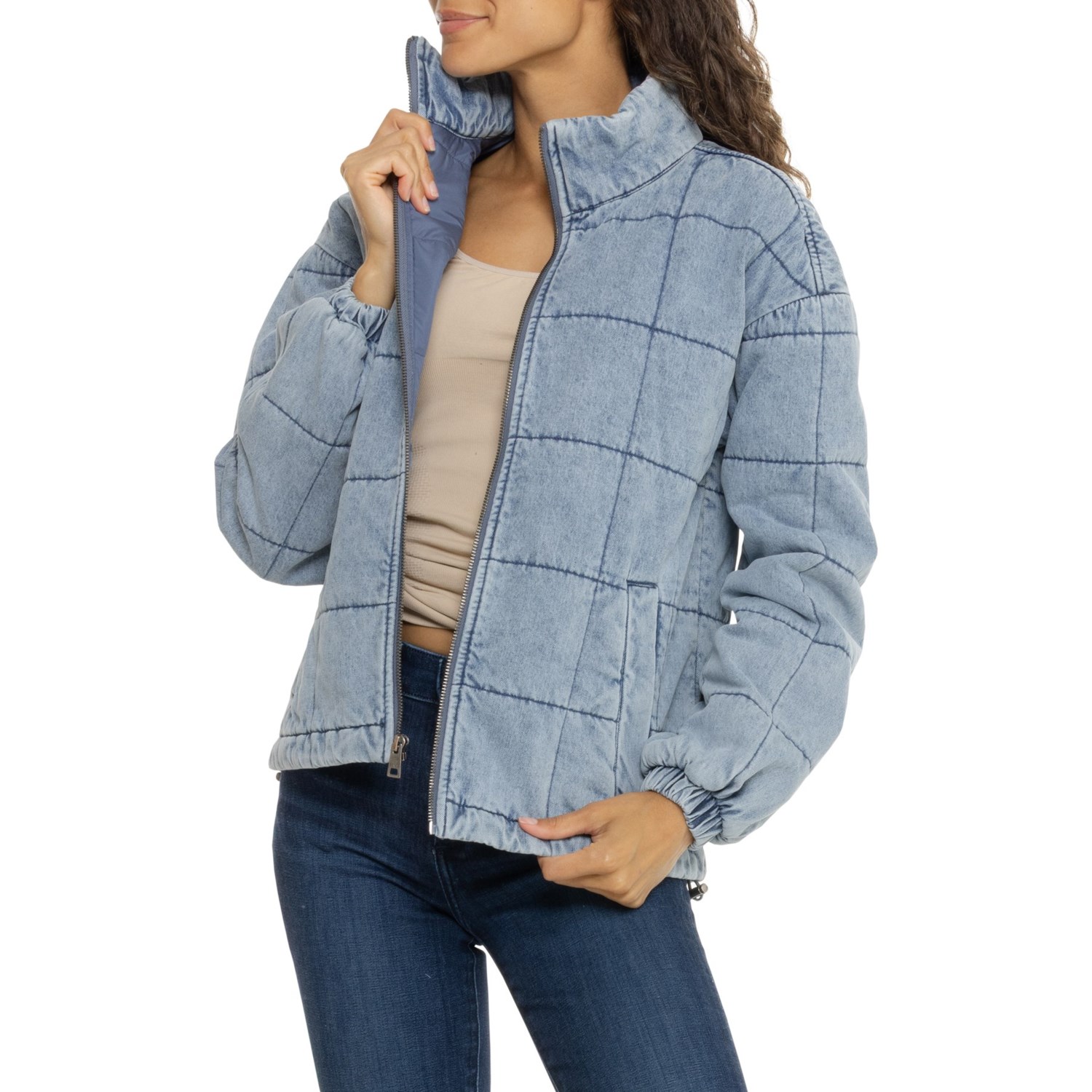Levi's Quilted Cotton Bomber Jacket - Insulated - Save 66%