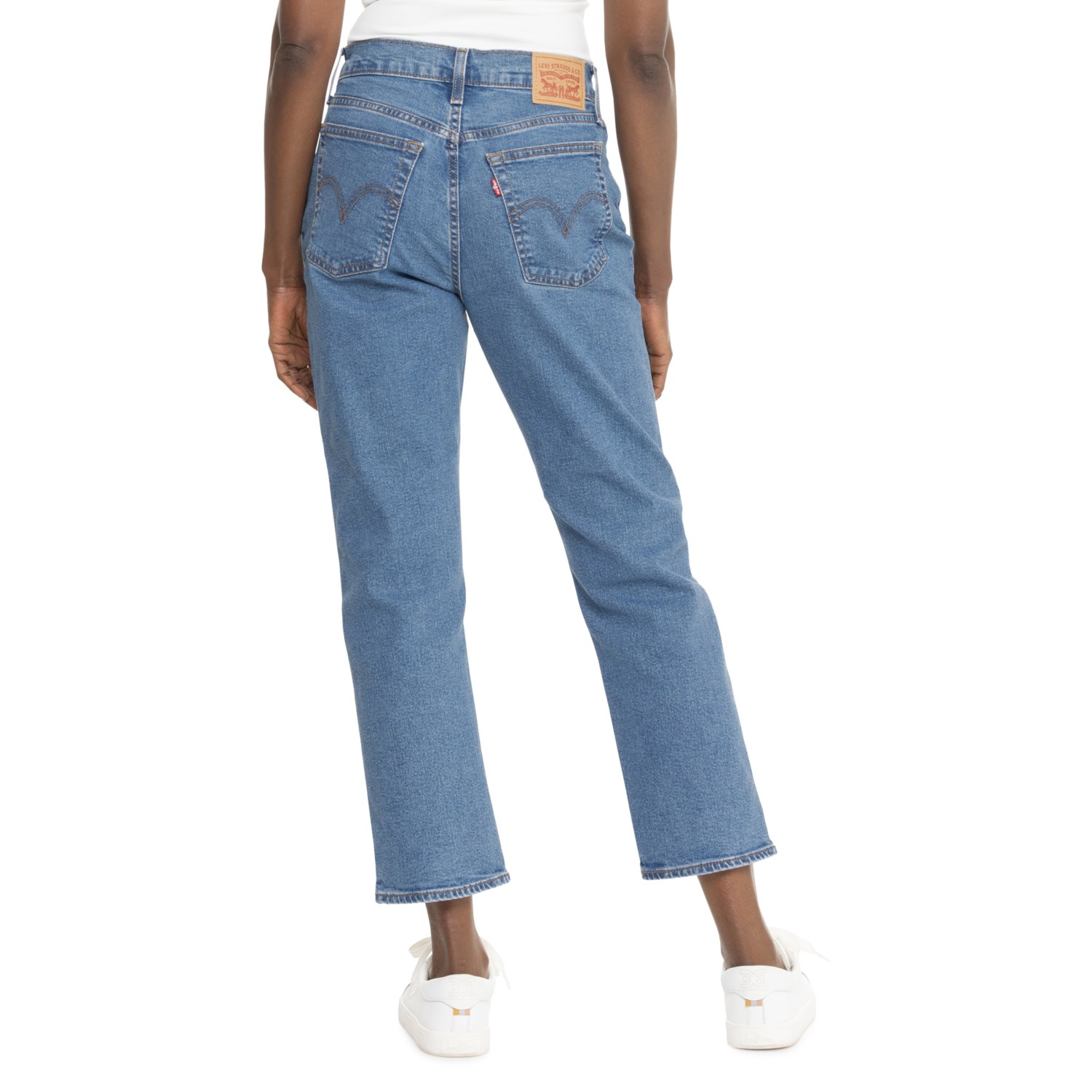 Levi's Wedgie Straight Leg Jeans - High Rise - Save 66%