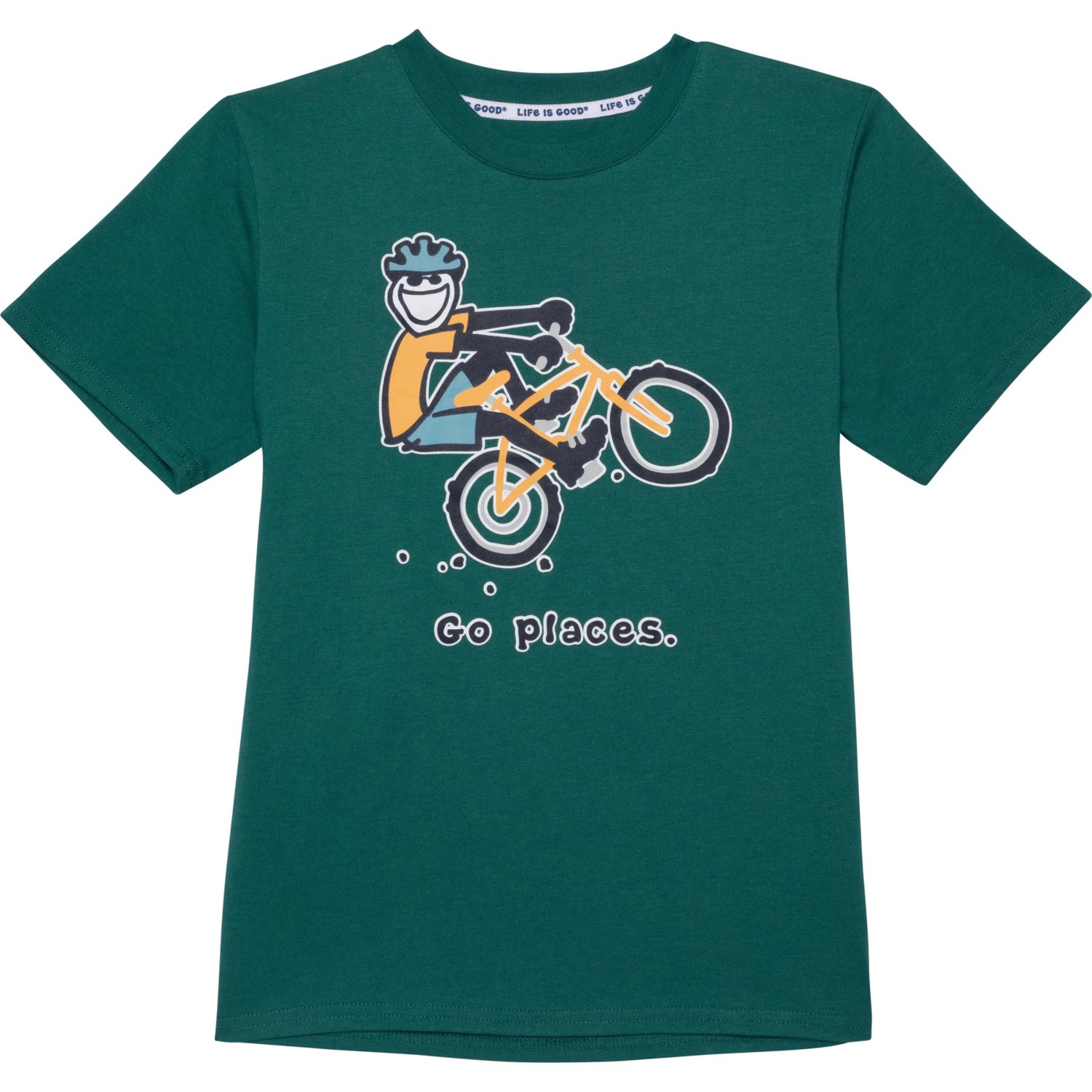 Life is Good® Big Boys Bike T-Shirt - Short Sleeve - Save 50%