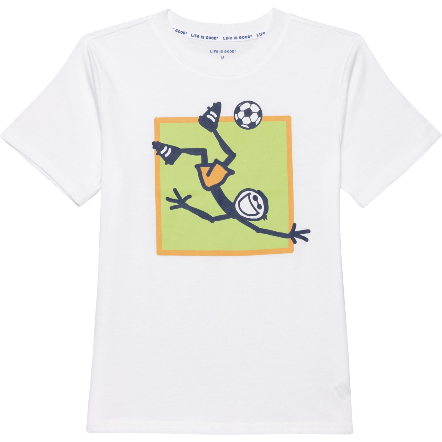 Life is Good® Big Boys Soccer T-Shirt - Short Sleeve - Save 50%