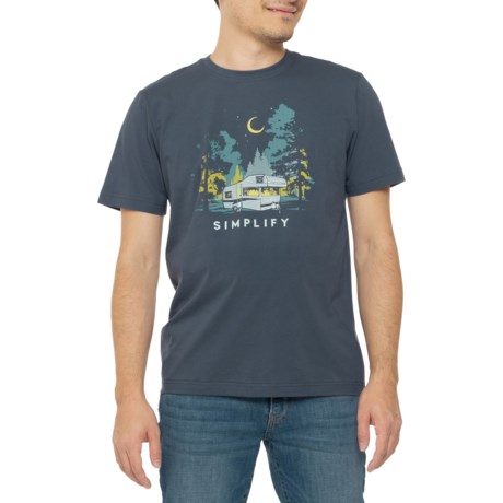 Life is Good® Camper Outdoor Scene T-Shirt - Short Sleeve - Save 46%