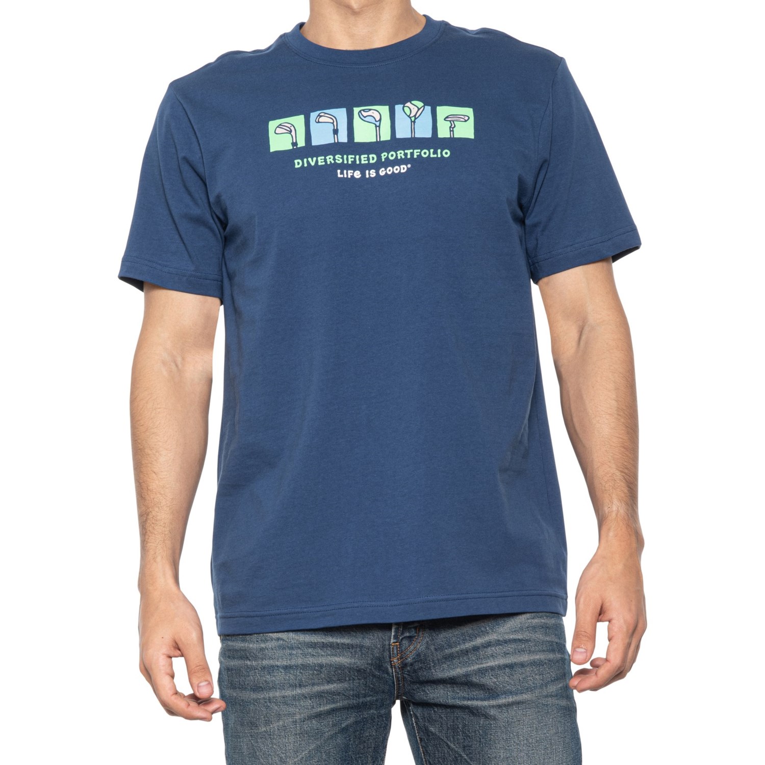 Life is good® Diversified Portfolio T-Shirt (For Men) - Save 37%
