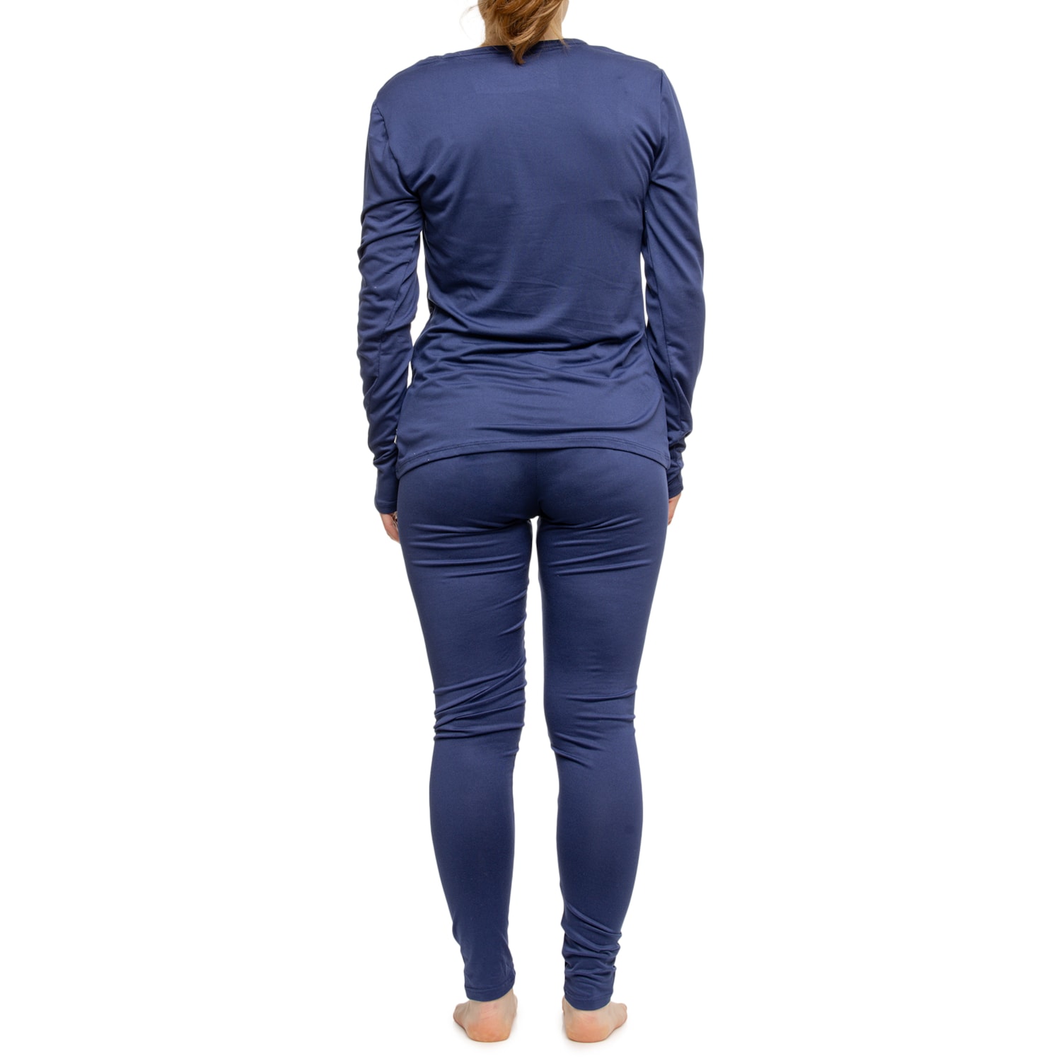 Life is Good® Fair Isle Striped Heart Brushed Jersey Base Layer Set - V ...