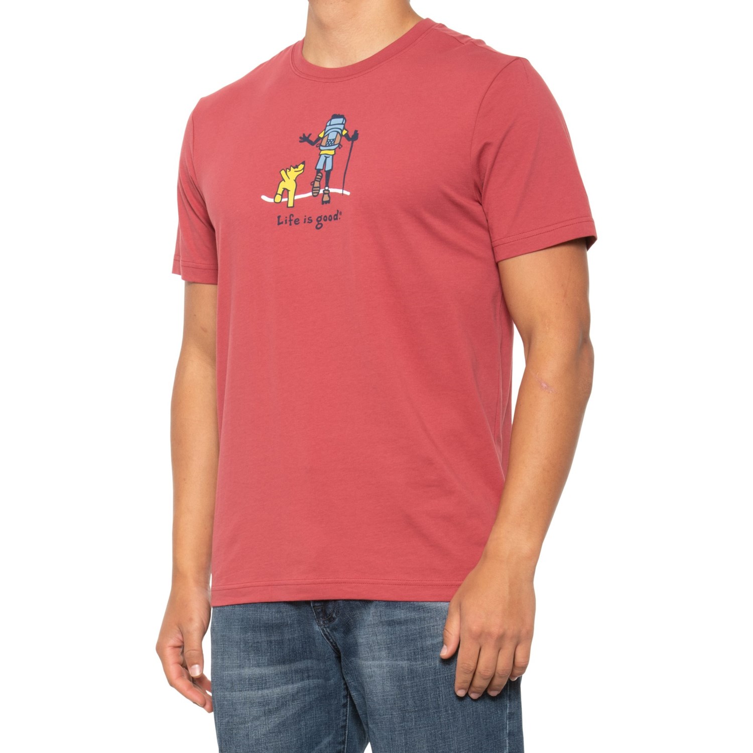Life is good® Jake and Rocket Hike T-Shirt (For Men) - Save 54%