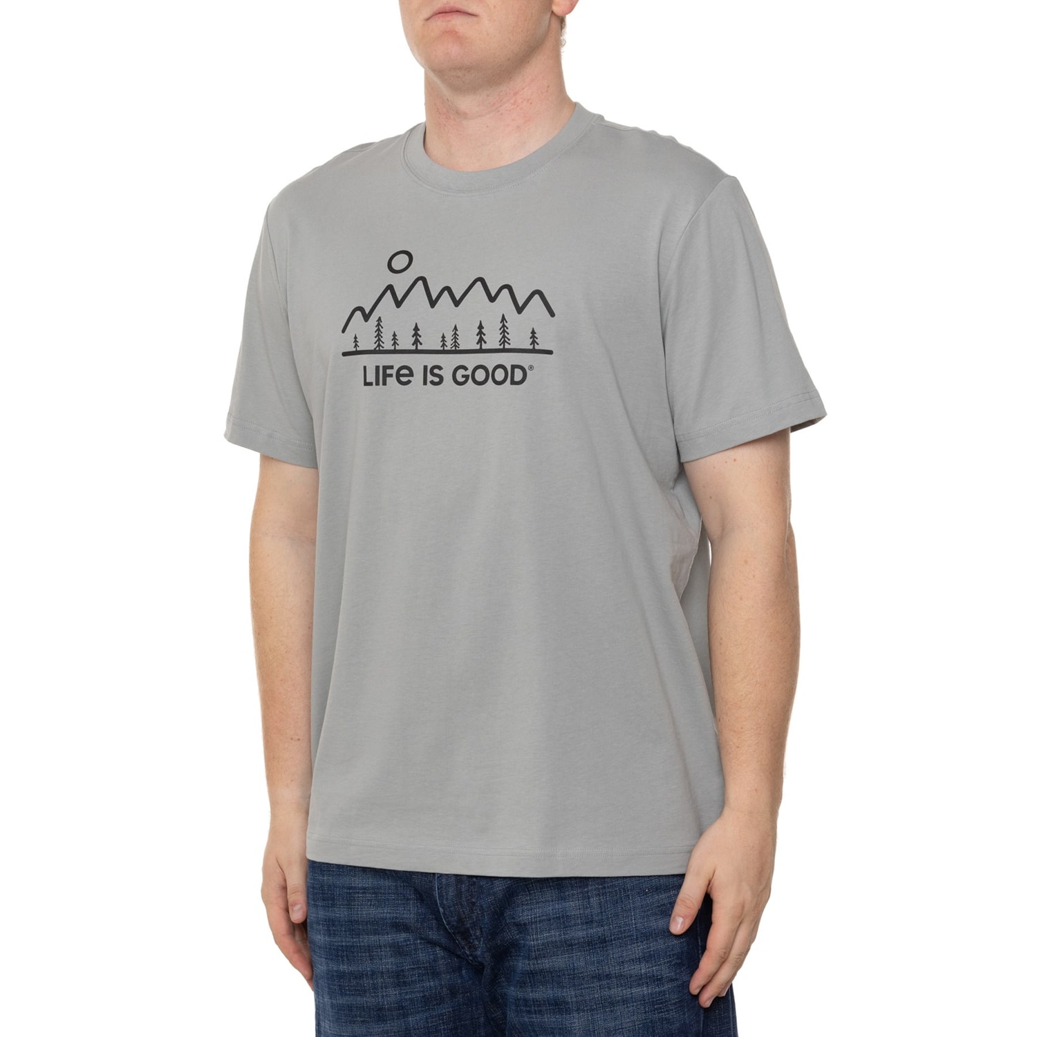 Life is good® Minimal Nature Landscape Classic T-Shirt - Short Sleeve ...