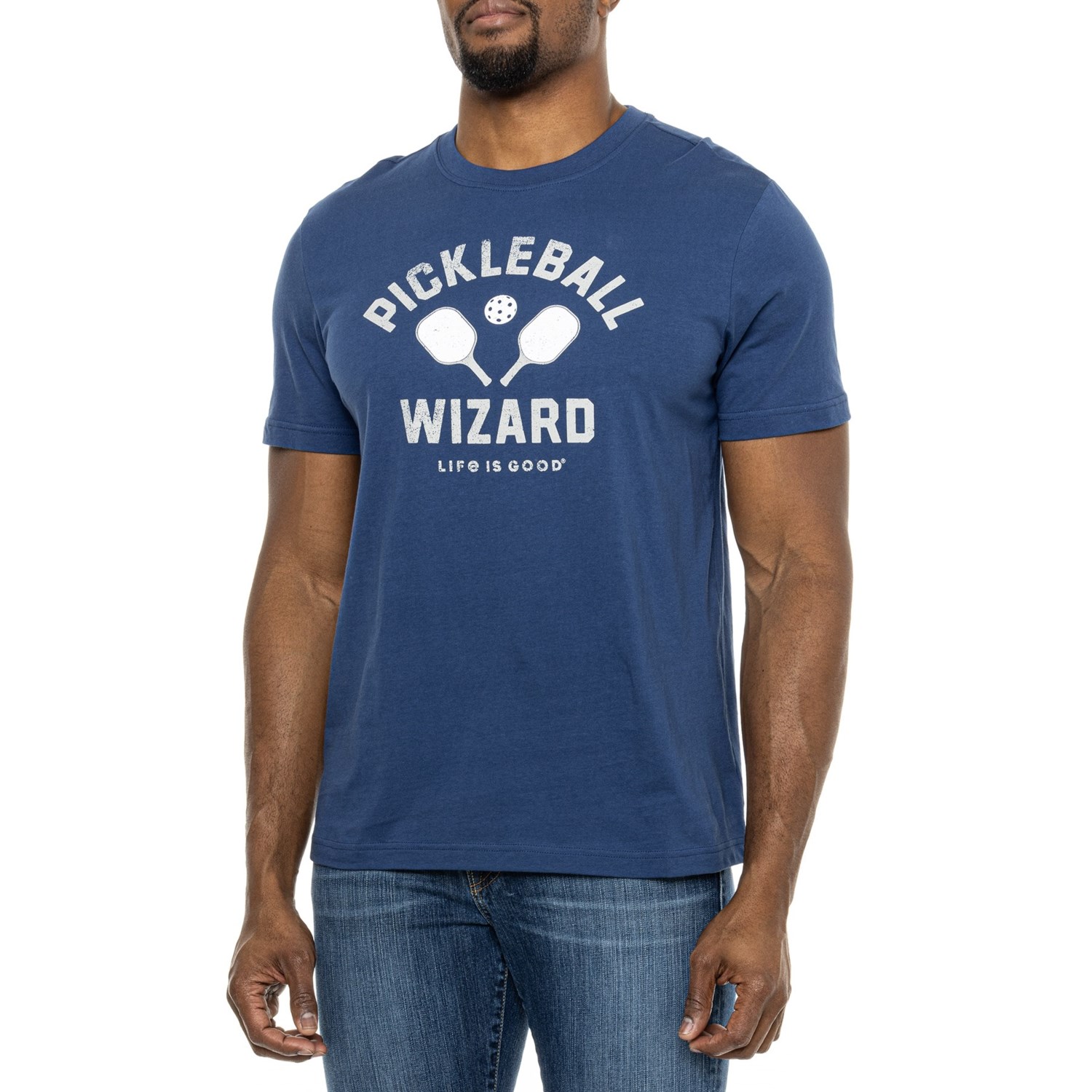 Life is Good® Pickleball Wizard Classic T-Shirt - Short Sleeve - Save 56%