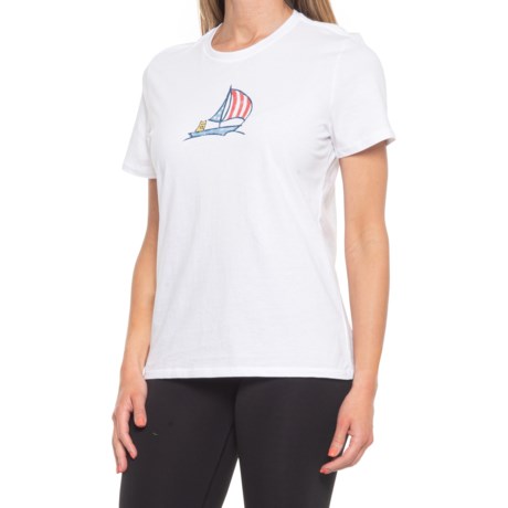 Life is good® Rocket Sailing Americana T-Shirt (For Women) - Save 60%