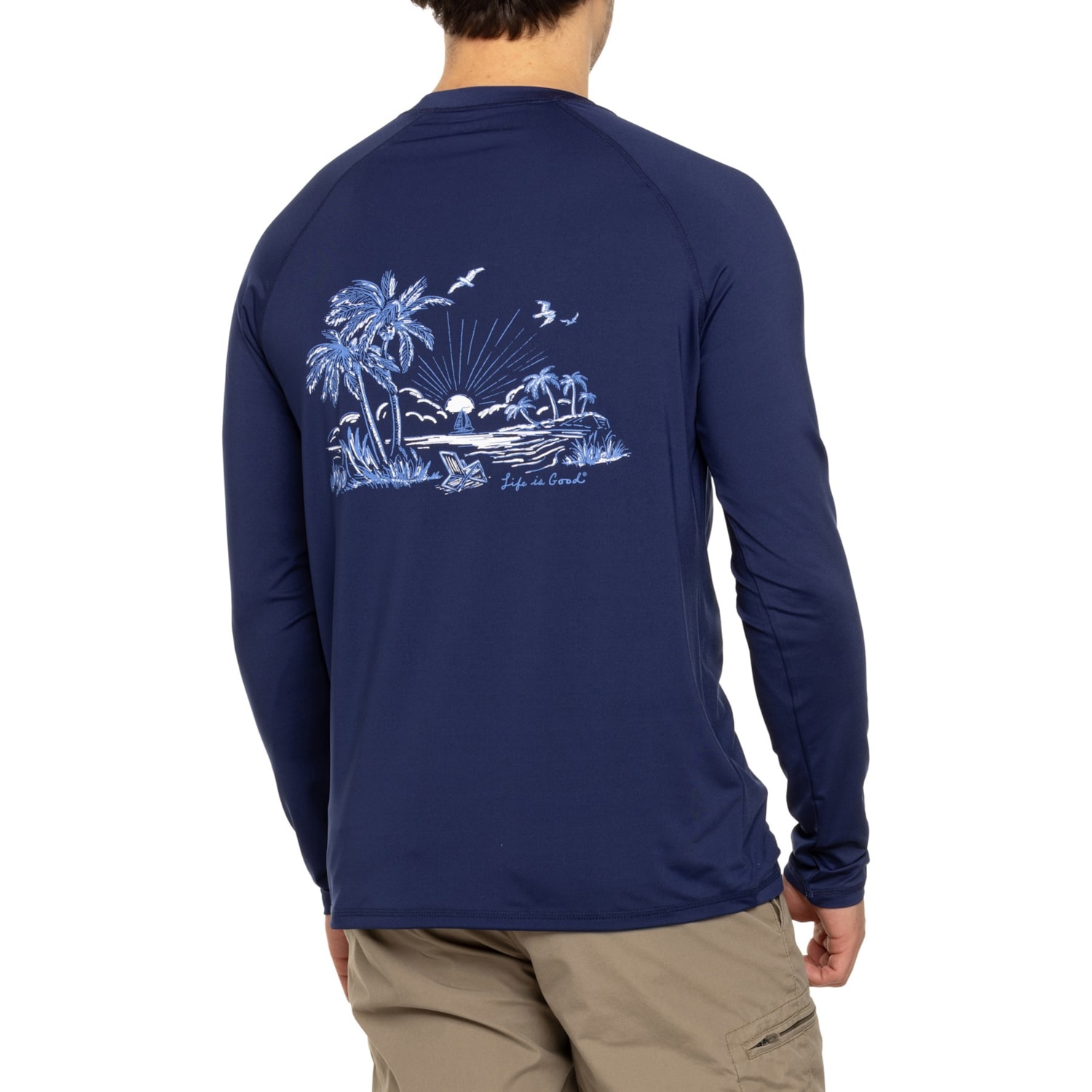 Life is Good® Scenic Sunset Sun Shirt - UPF 50+, Long Sleeve - Save 29%