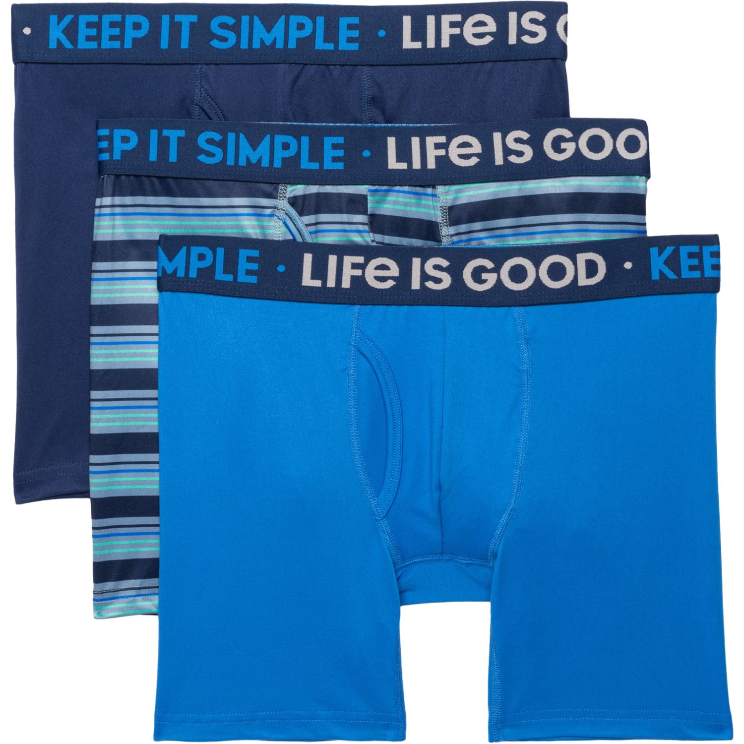 LIFE IS GOOD Woven Boxer Briefs (For Men) - Save 45%