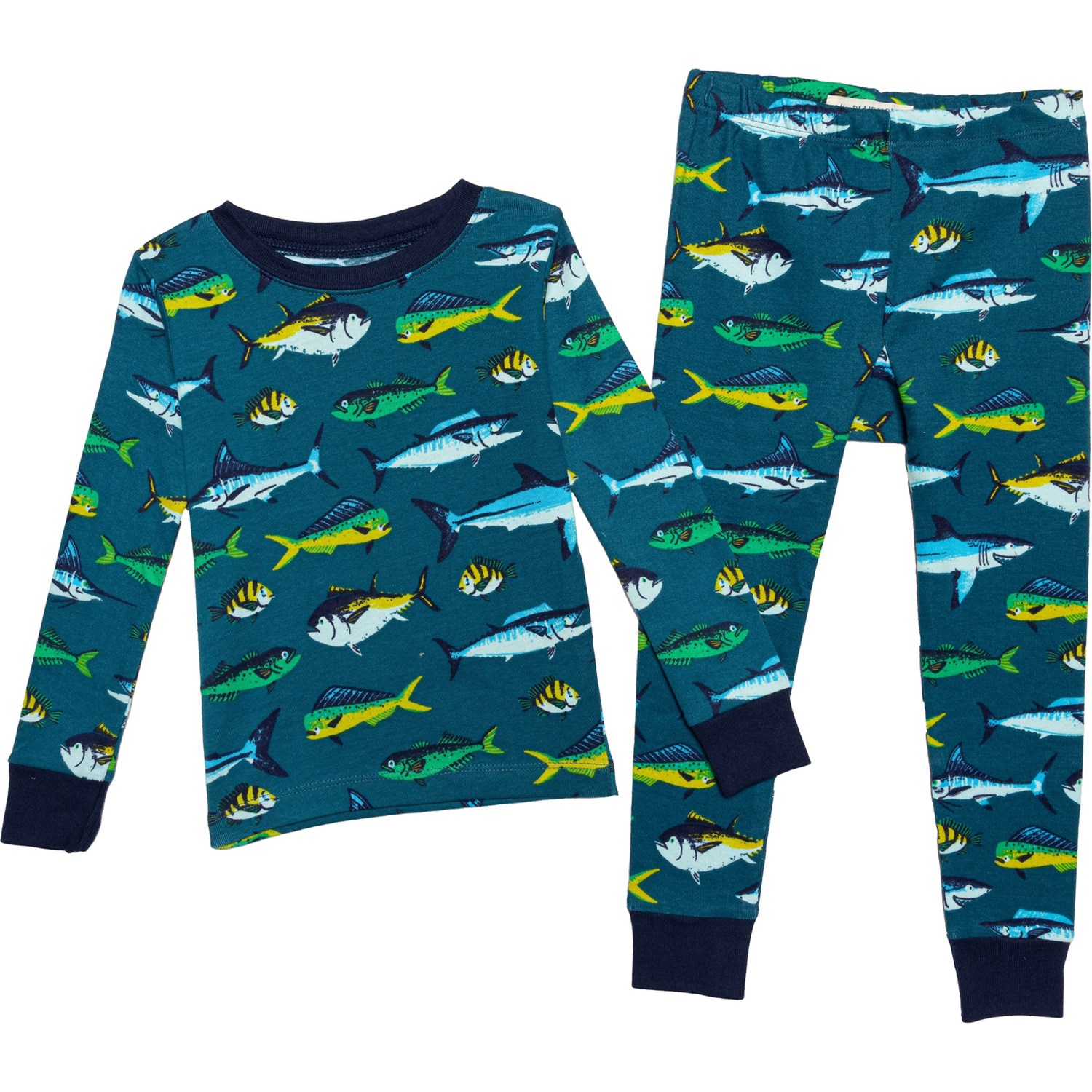 Little Blue House by Hatley Boys Game Fish Pajamas - Long Sleeve - Save 48%