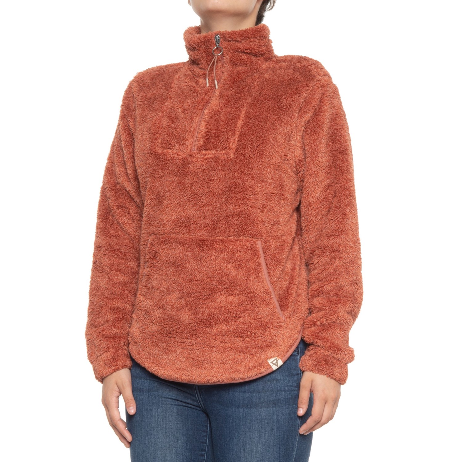 LIV OUTDOOR Wiley Solid Fleece Pullover Sweater (For Women) - Save 44%