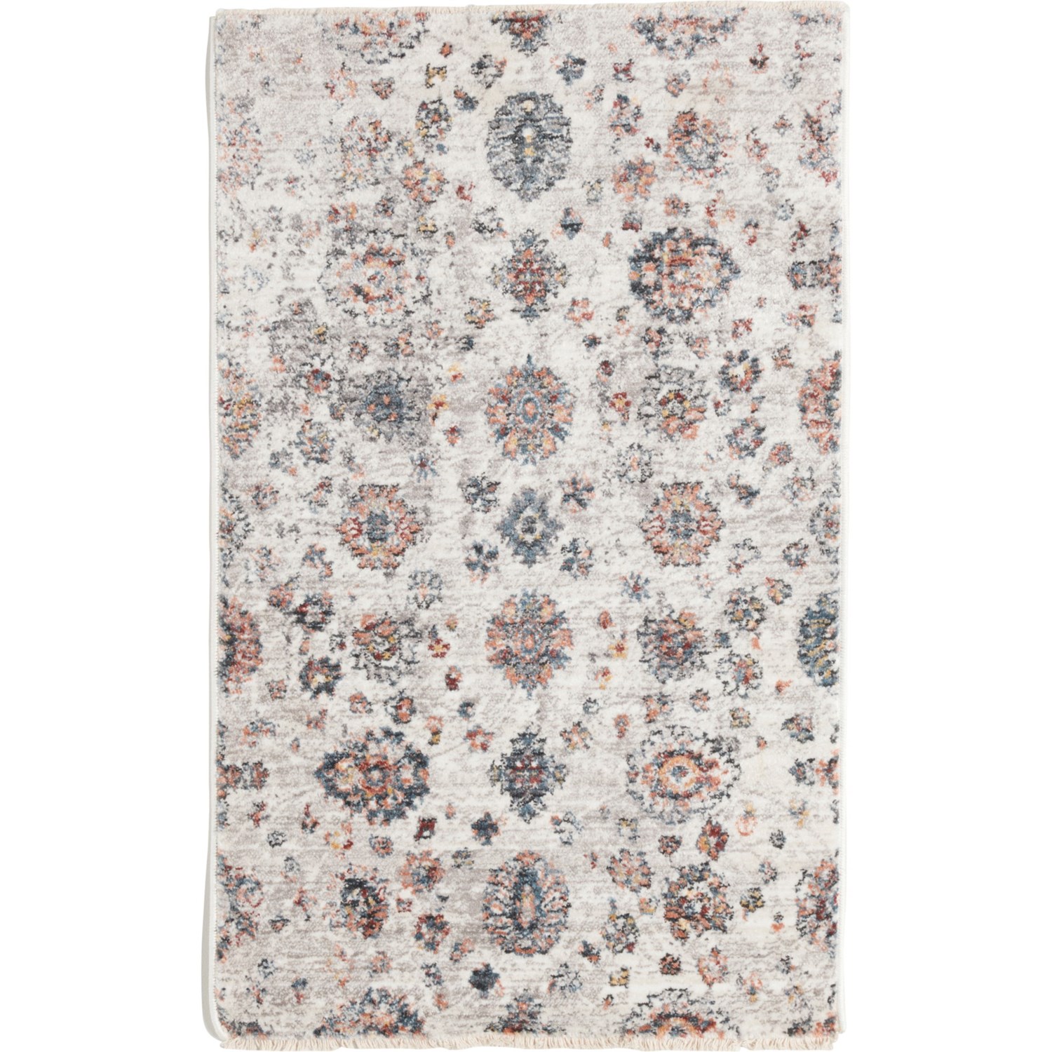 Loloi Cypress Accent Rug - 2’3”x3’10”, Silver-Rust