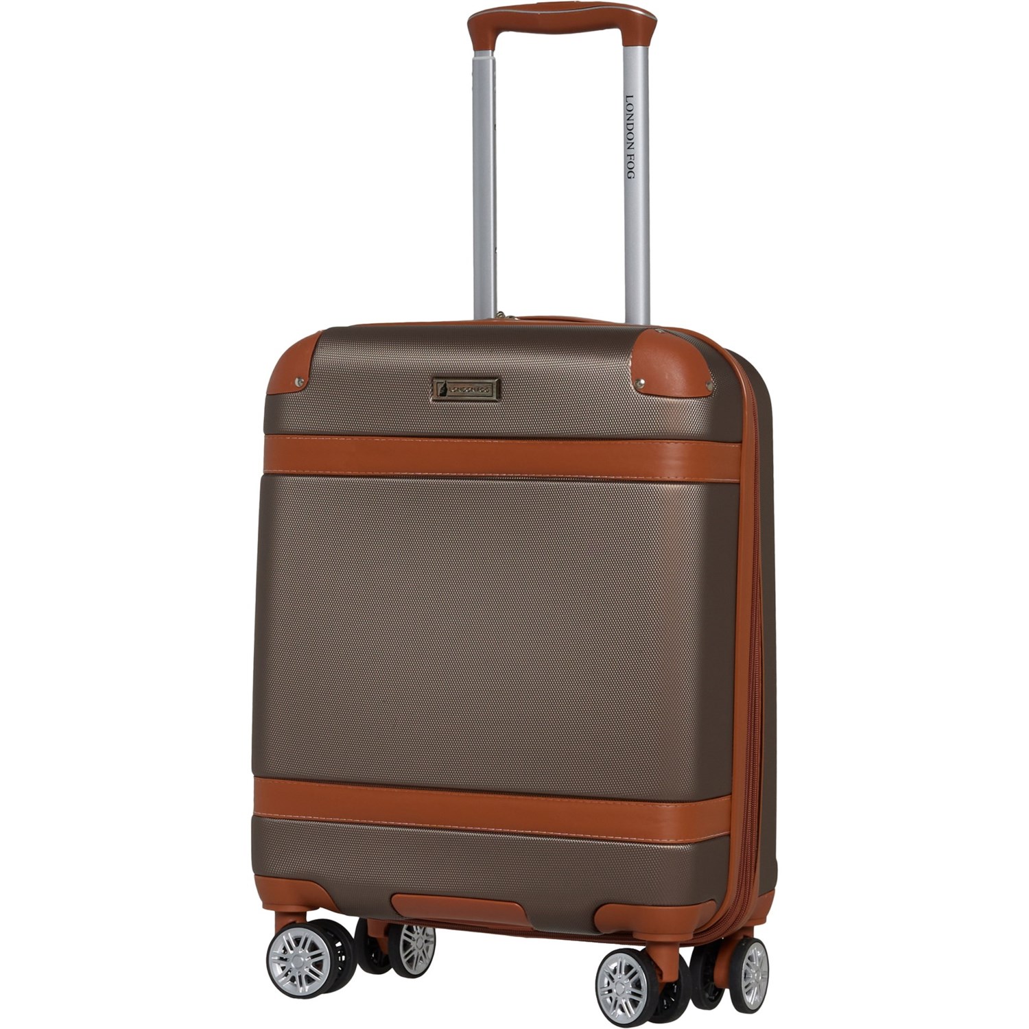 London Fog 20” Vintage II Carry-On Spinner Suitcase - Hardside ...