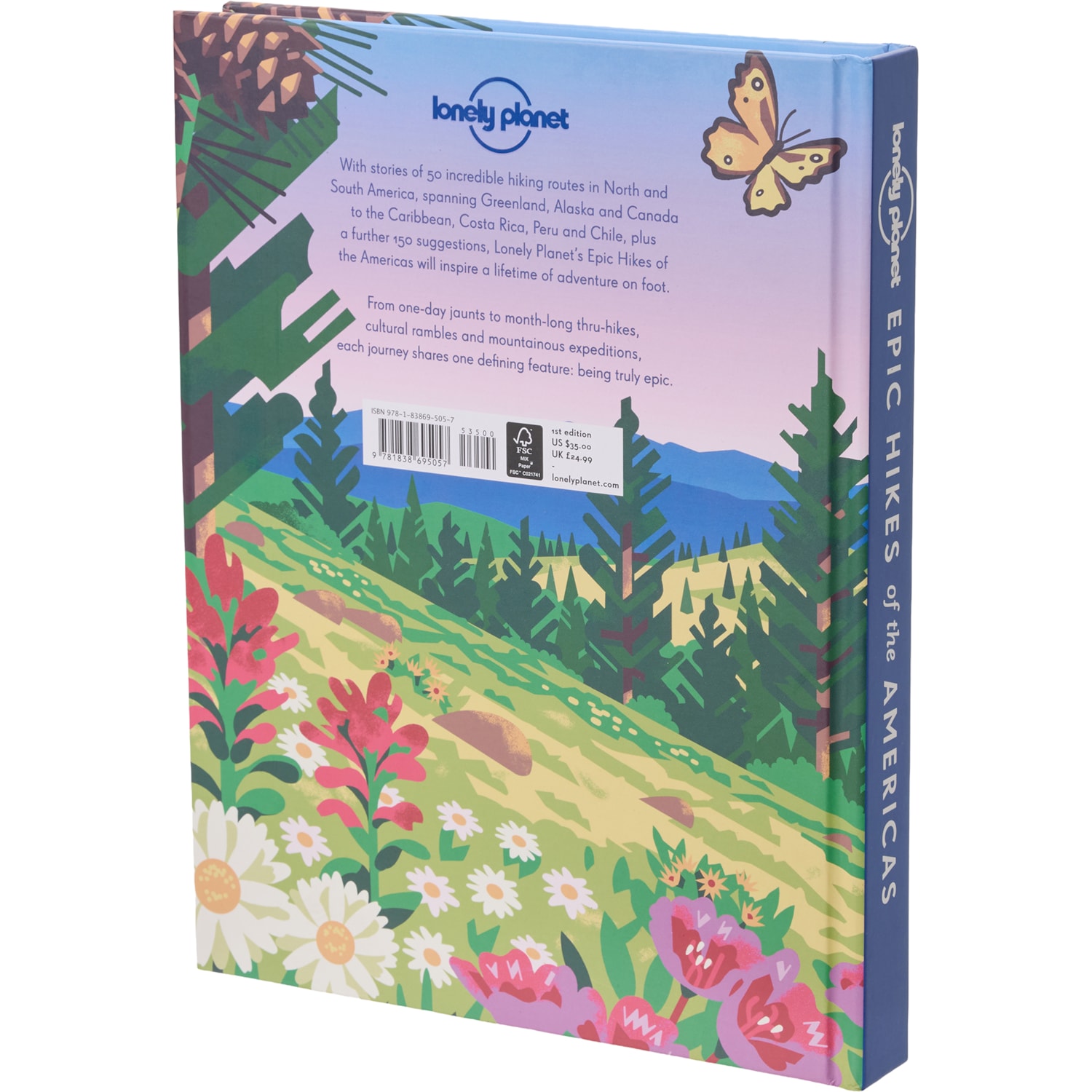 Lonely Planet Epic Hikes of the Americas Book - Save 37%